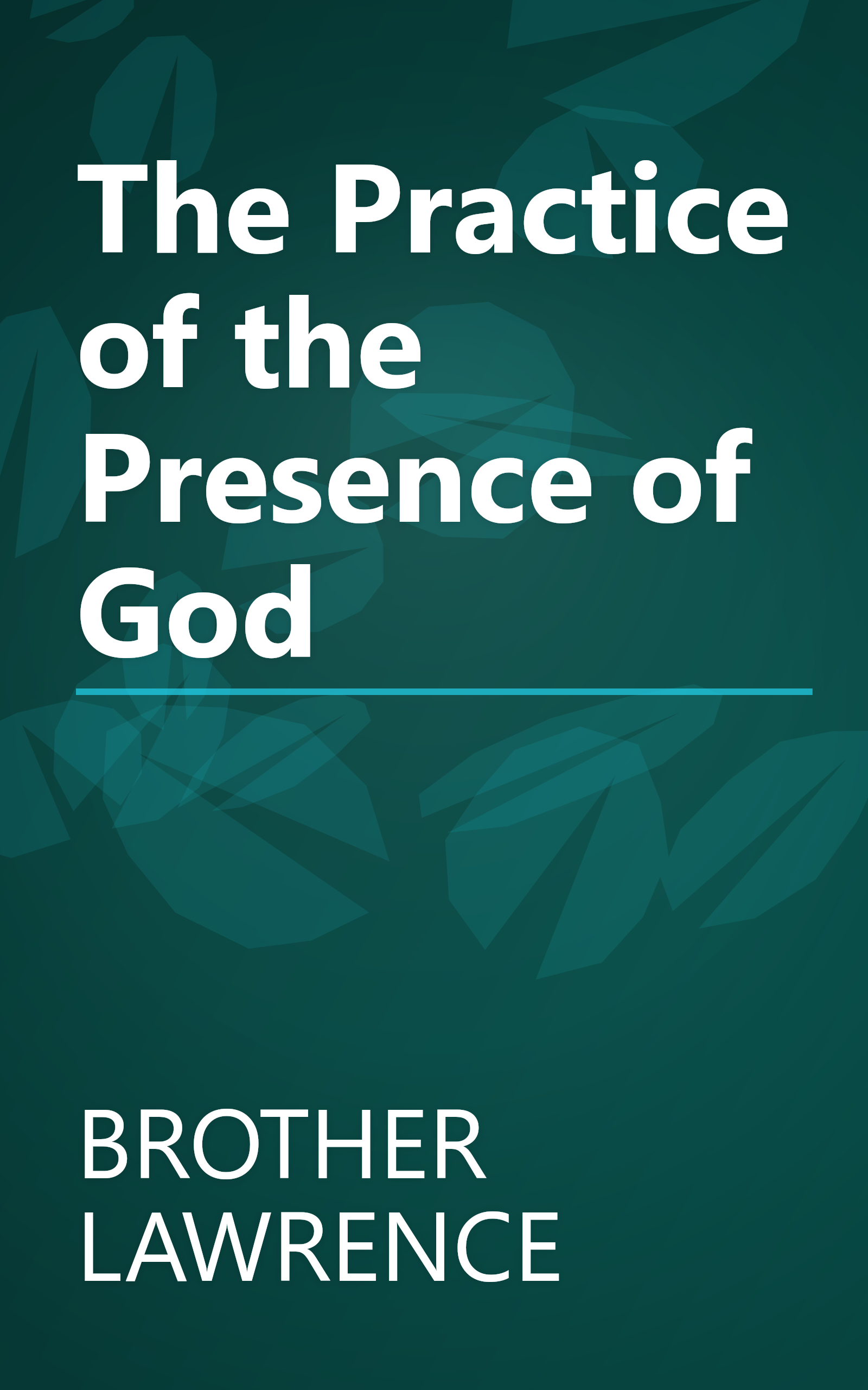 The Practice of the Presence of God book cover