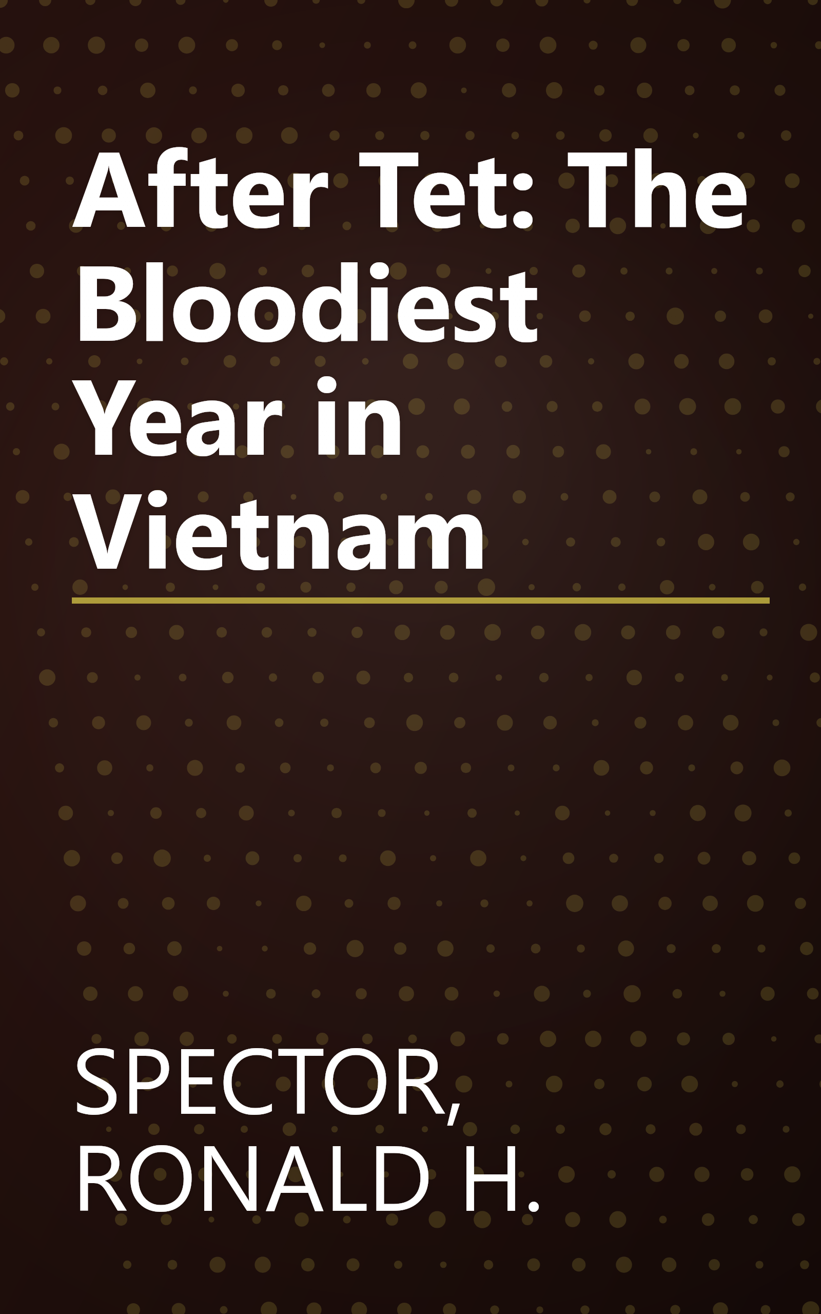 After Tet: The Bloodiest Year in Vietnam book cover