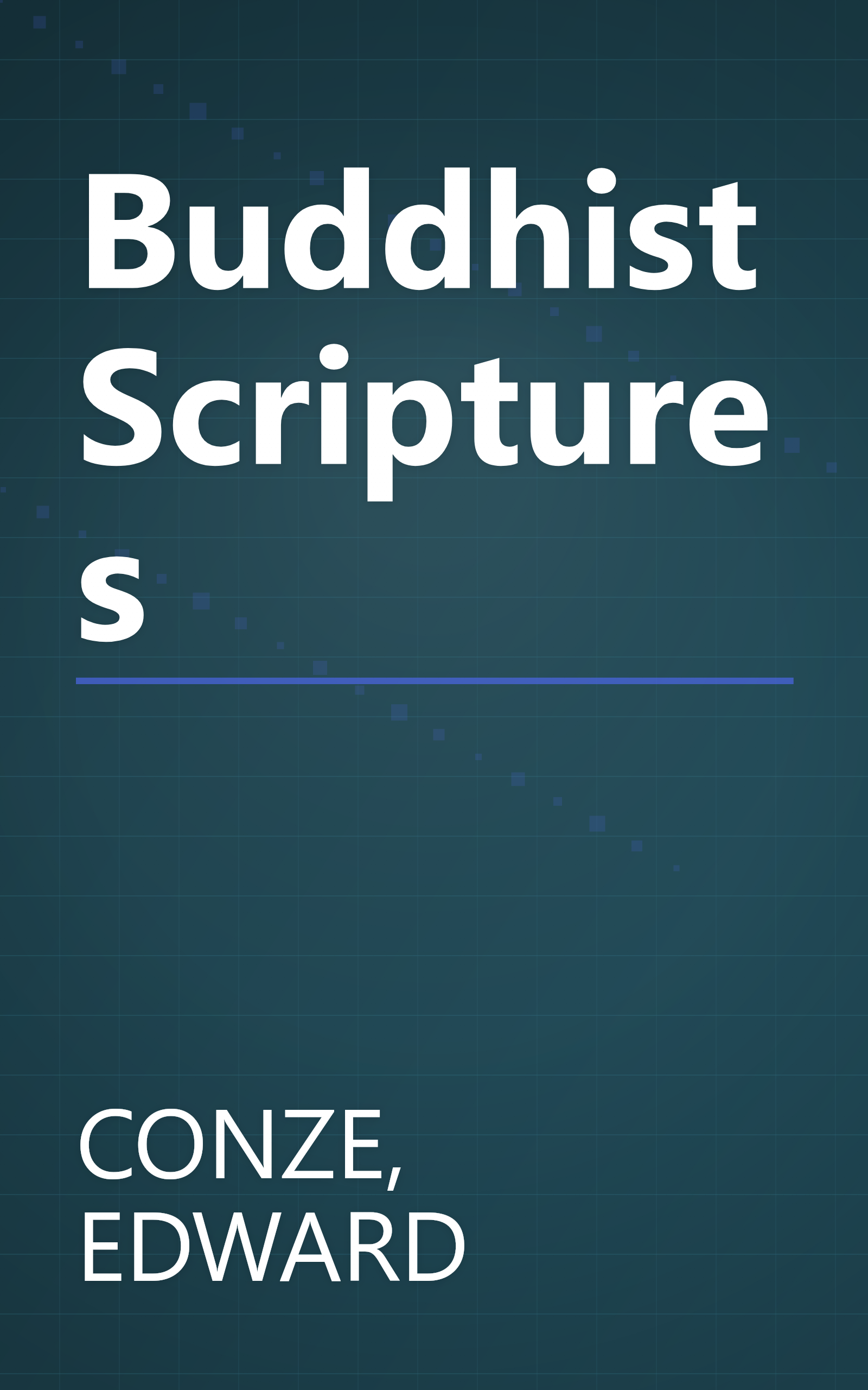 Buddhist Scriptures book cover