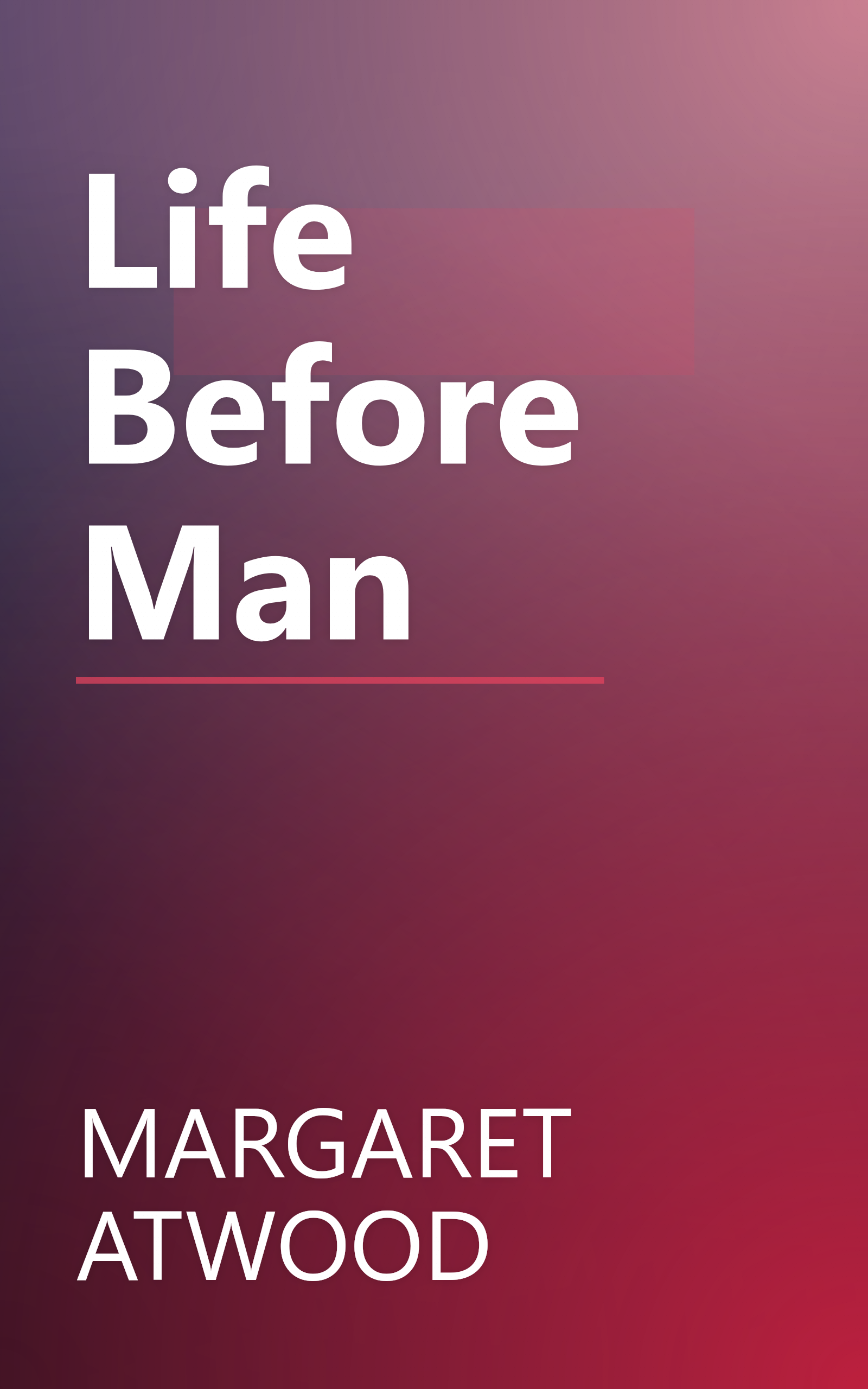 Life Before Man book cover