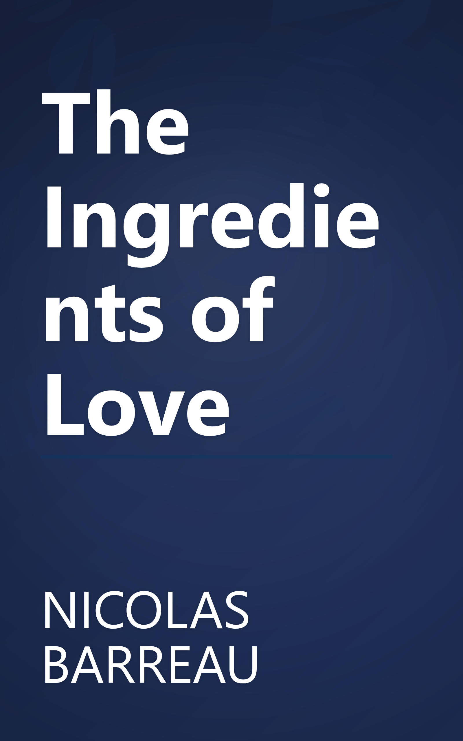 The Ingredients of Love book cover