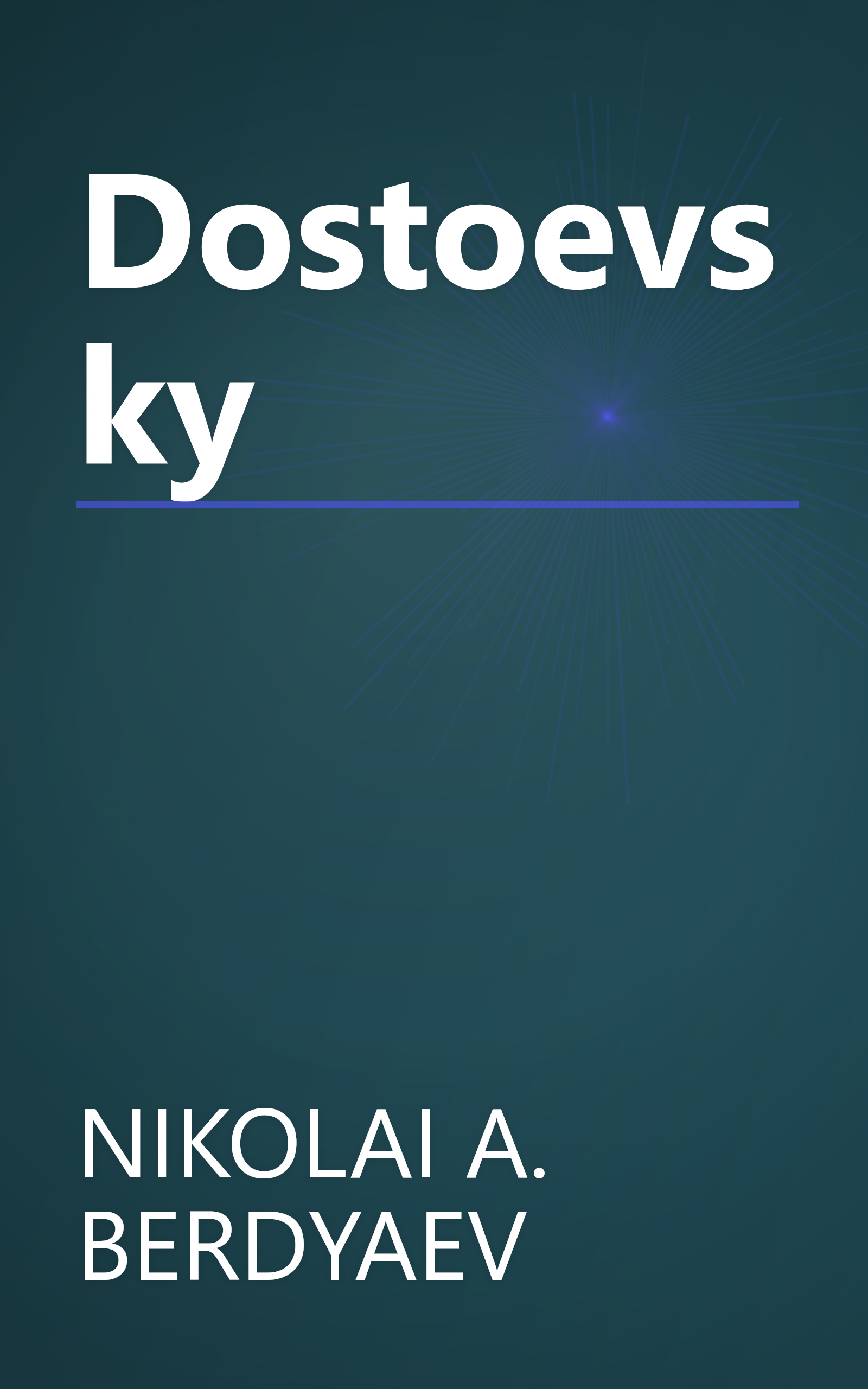 Dostoevsky book cover