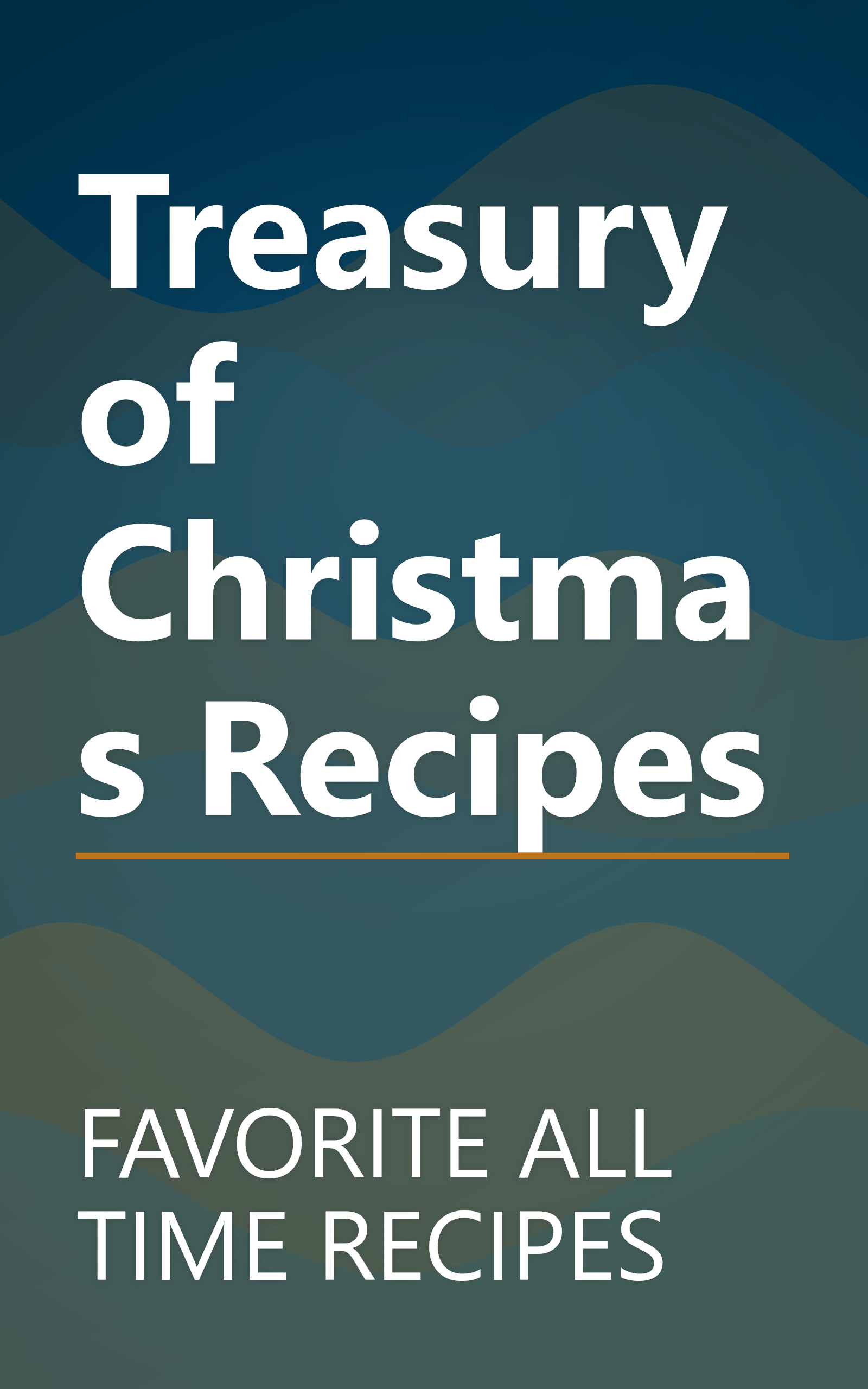Treasury of Christmas Recipes book cover