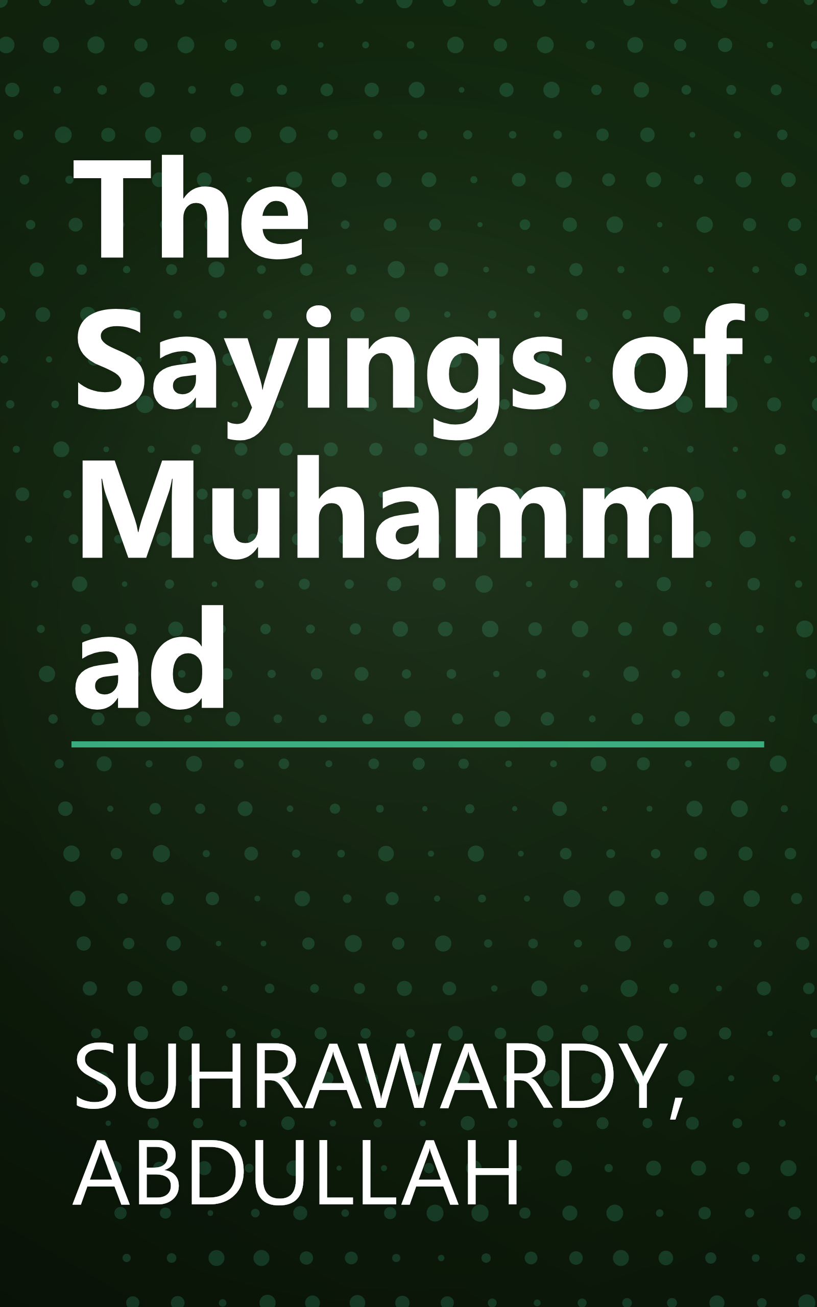 The Sayings of Muhammad book cover