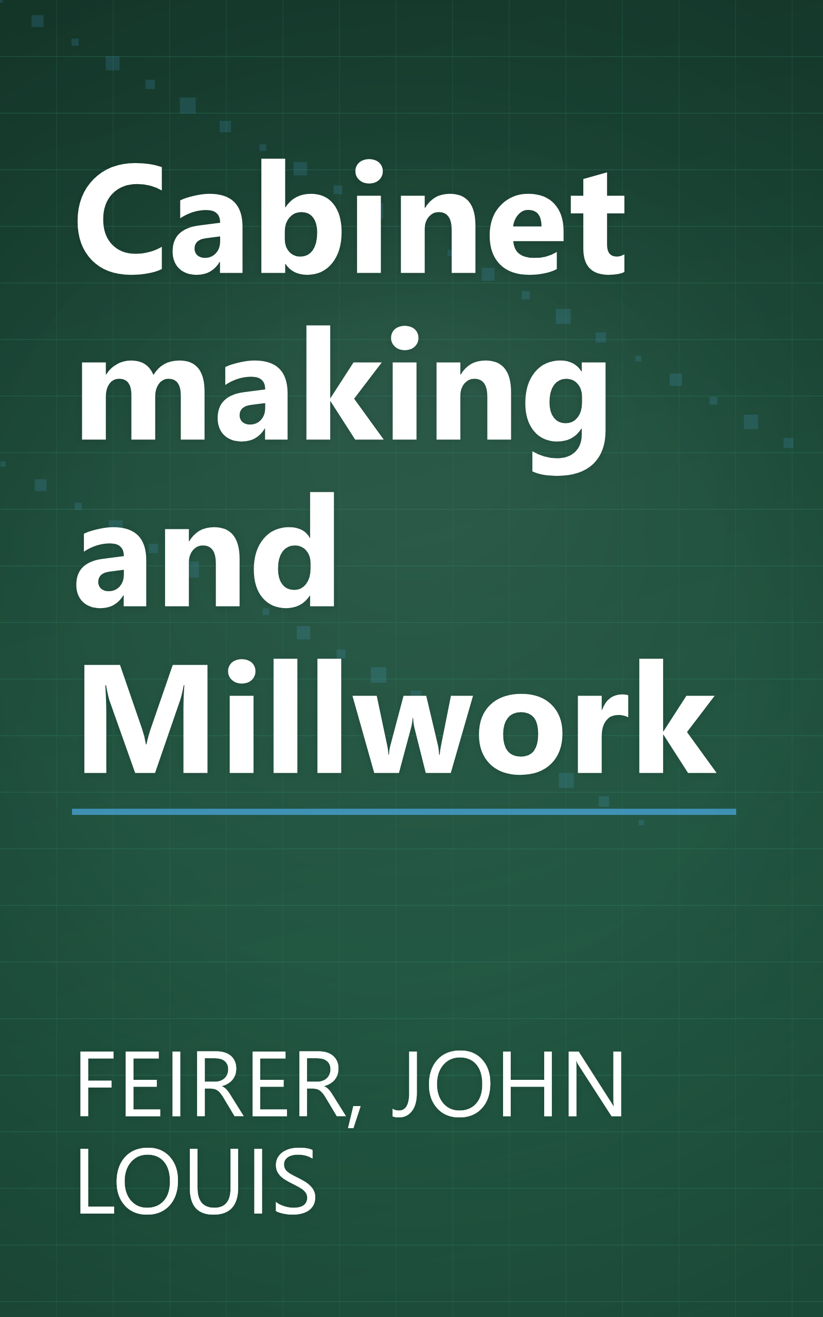 Cabinetmaking and Millwork book cover