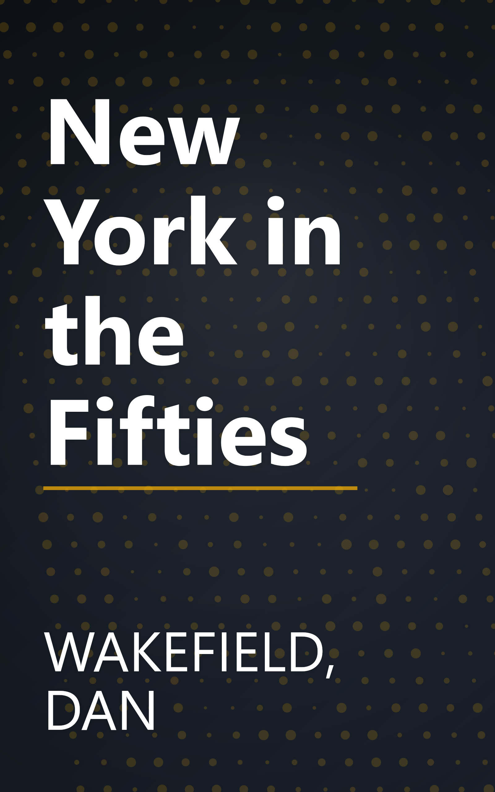 New York in the Fifties book cover