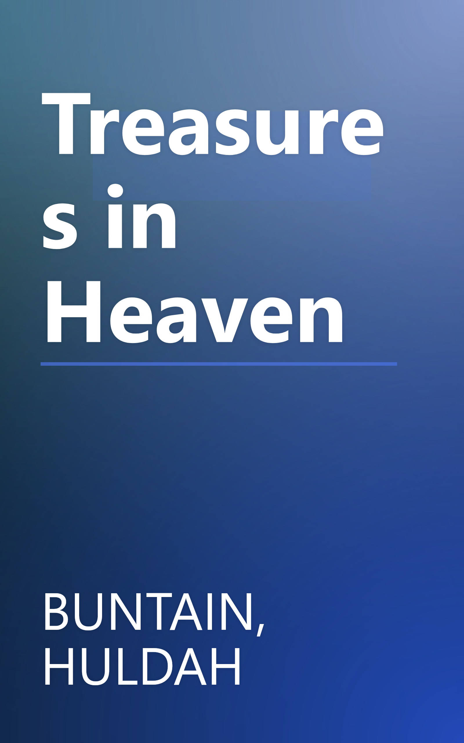 Treasures in Heaven book cover