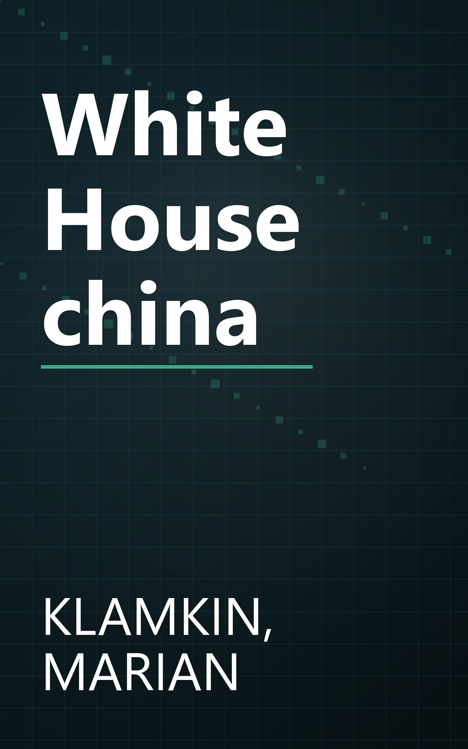 White House china book cover