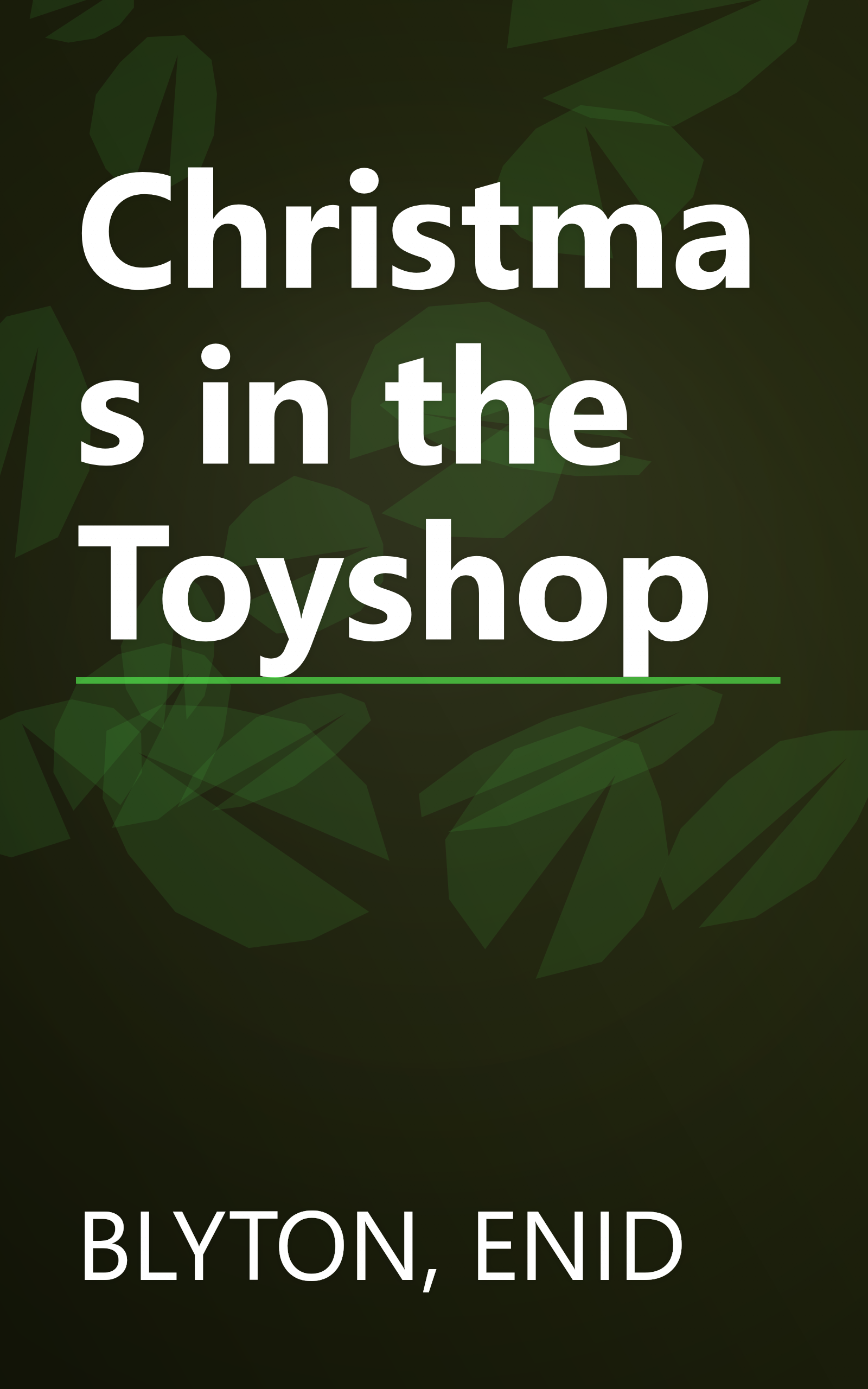 Christmas in the Toyshop book cover