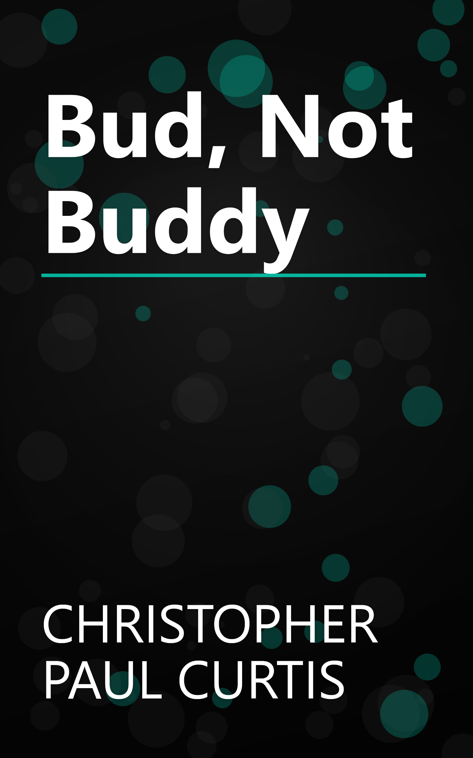 Bud, Not Buddy book cover
