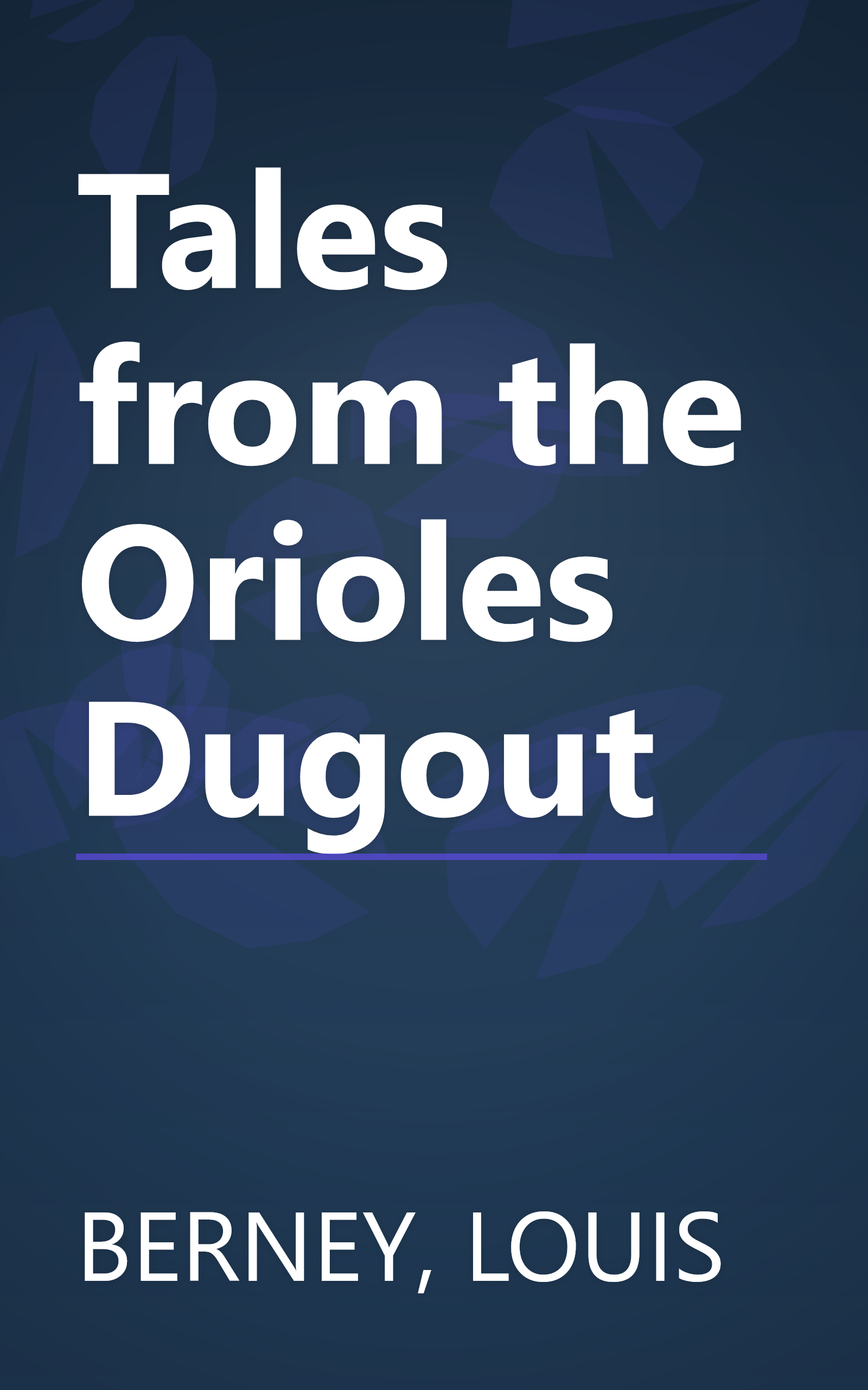 Tales from the Orioles Dugout book cover