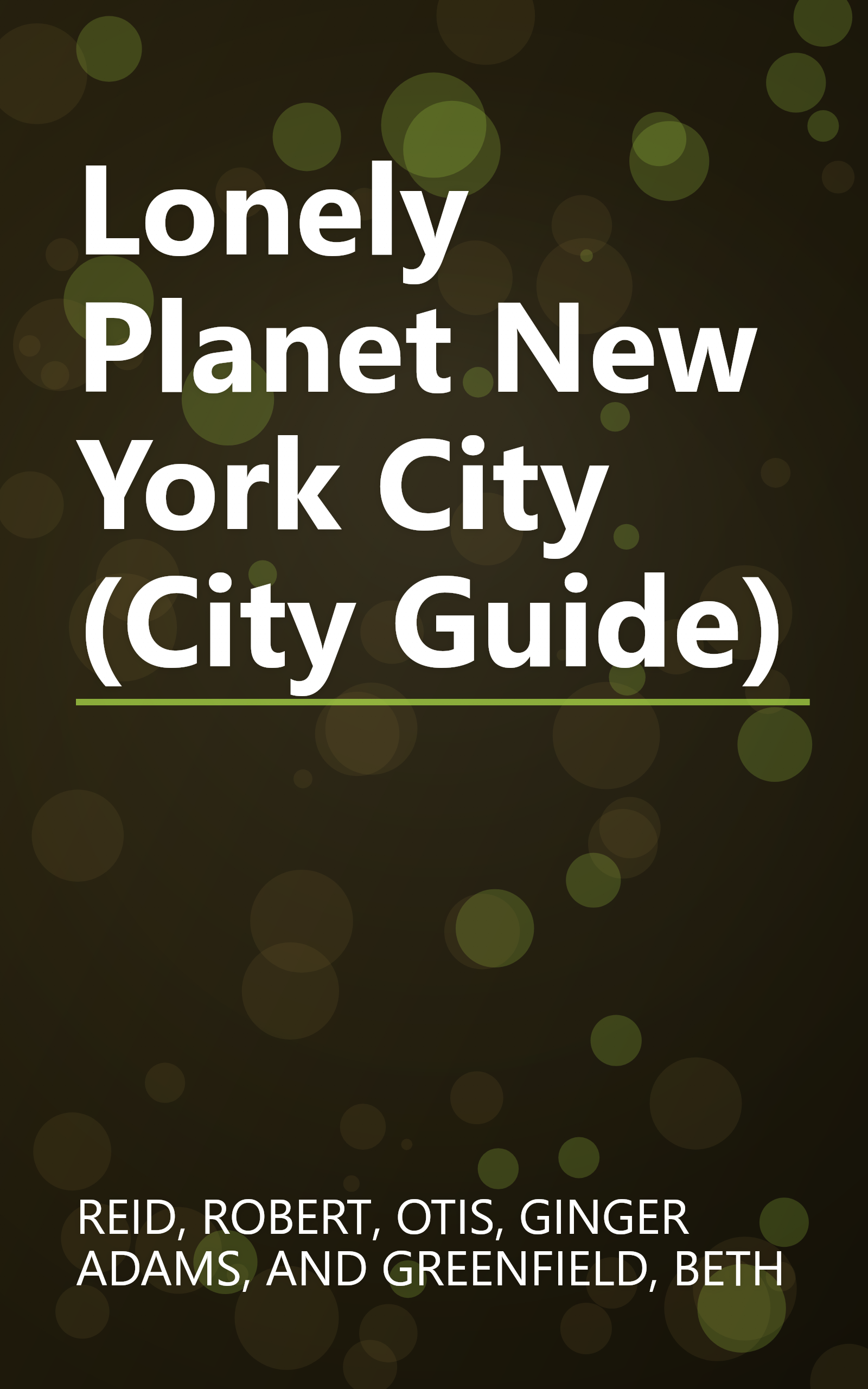 Lonely Planet New York City (City Guide) book cover