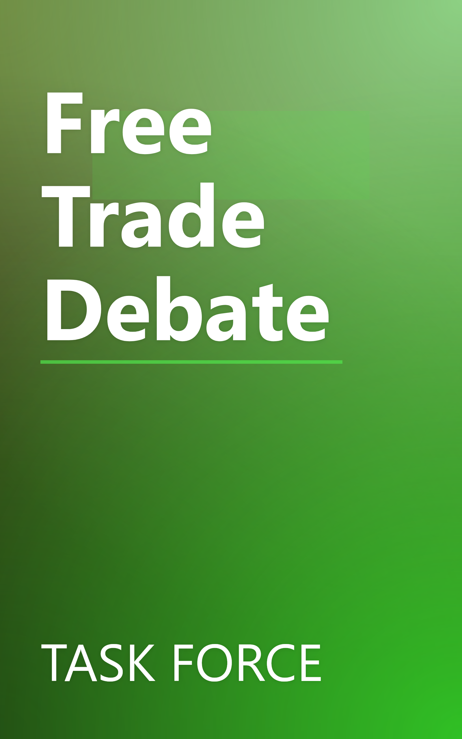 Free Trade Debate book cover