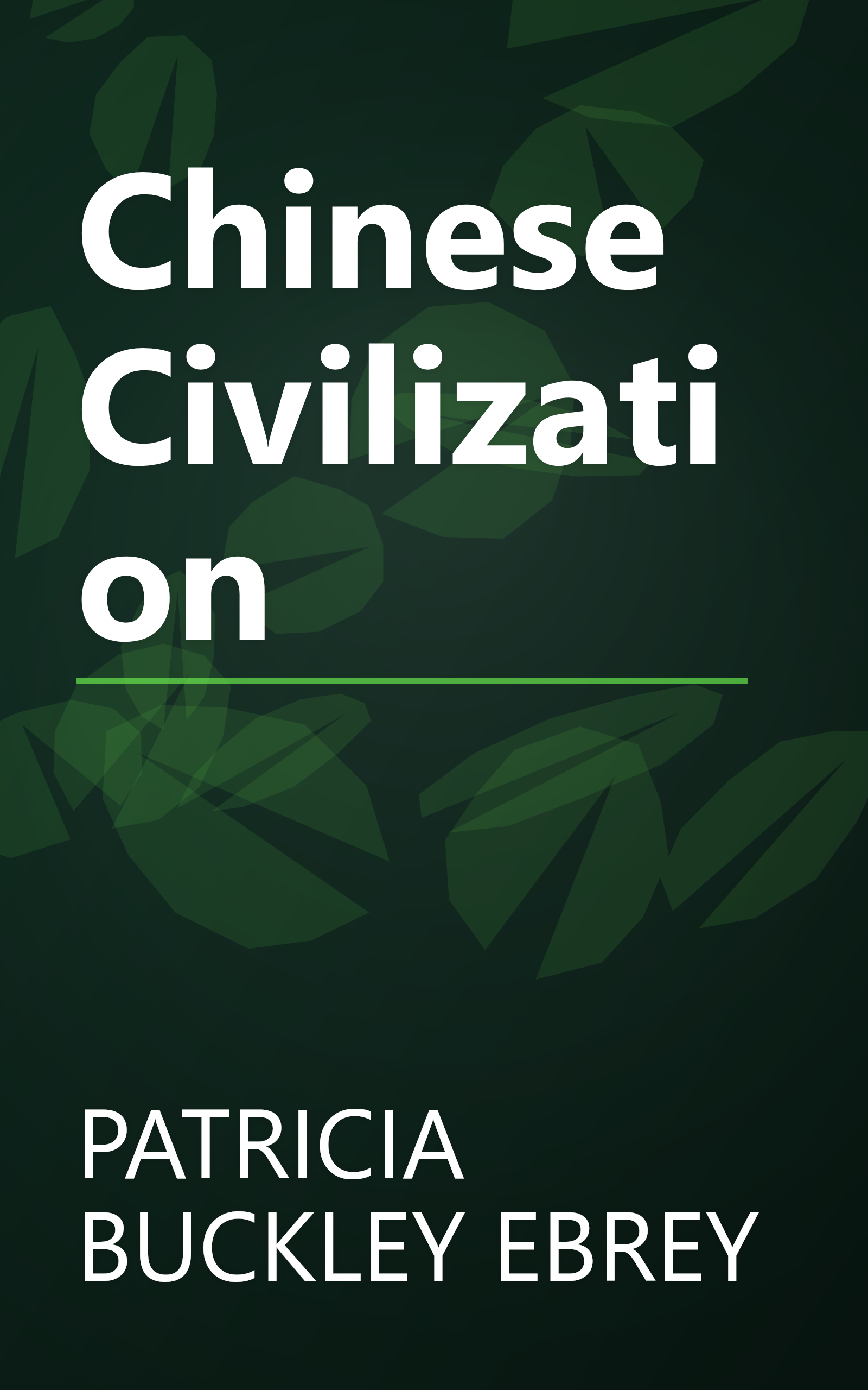 Chinese Civilization book cover