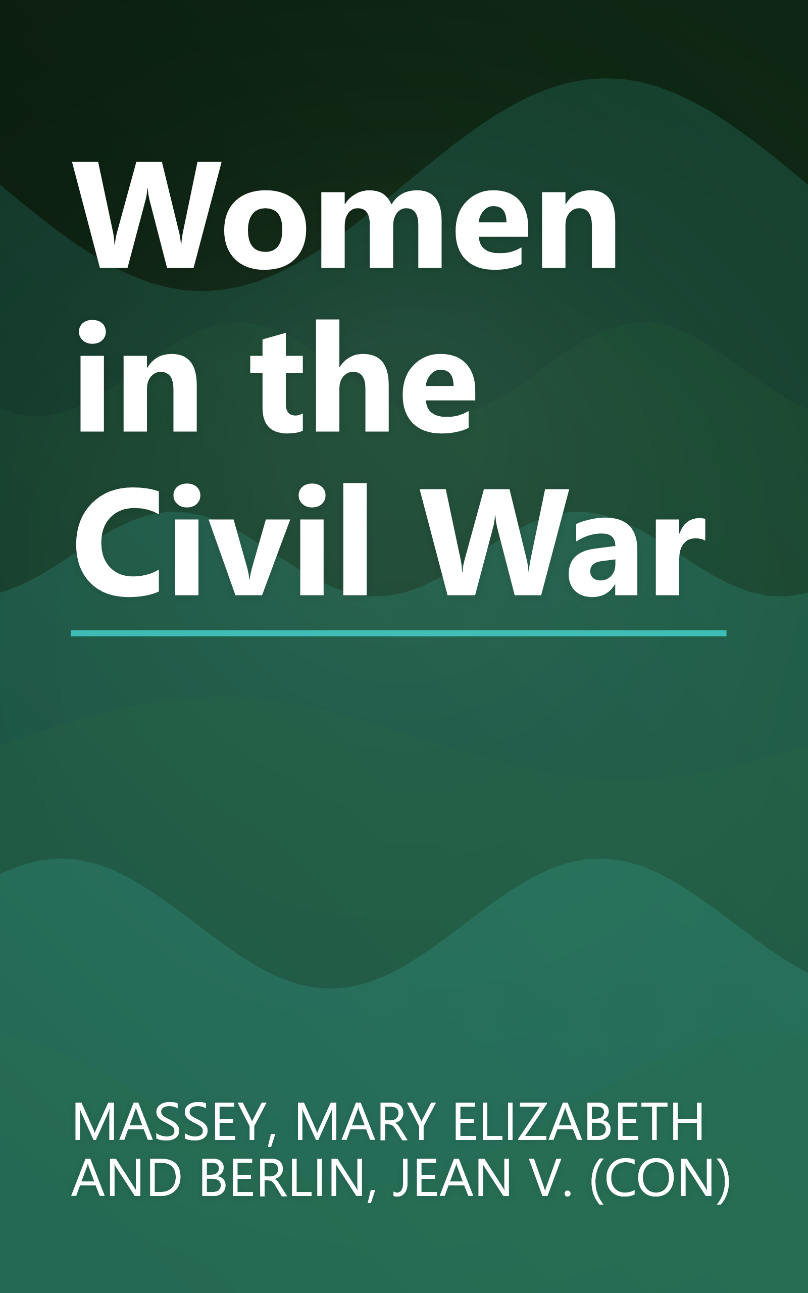 Women in the Civil War book cover