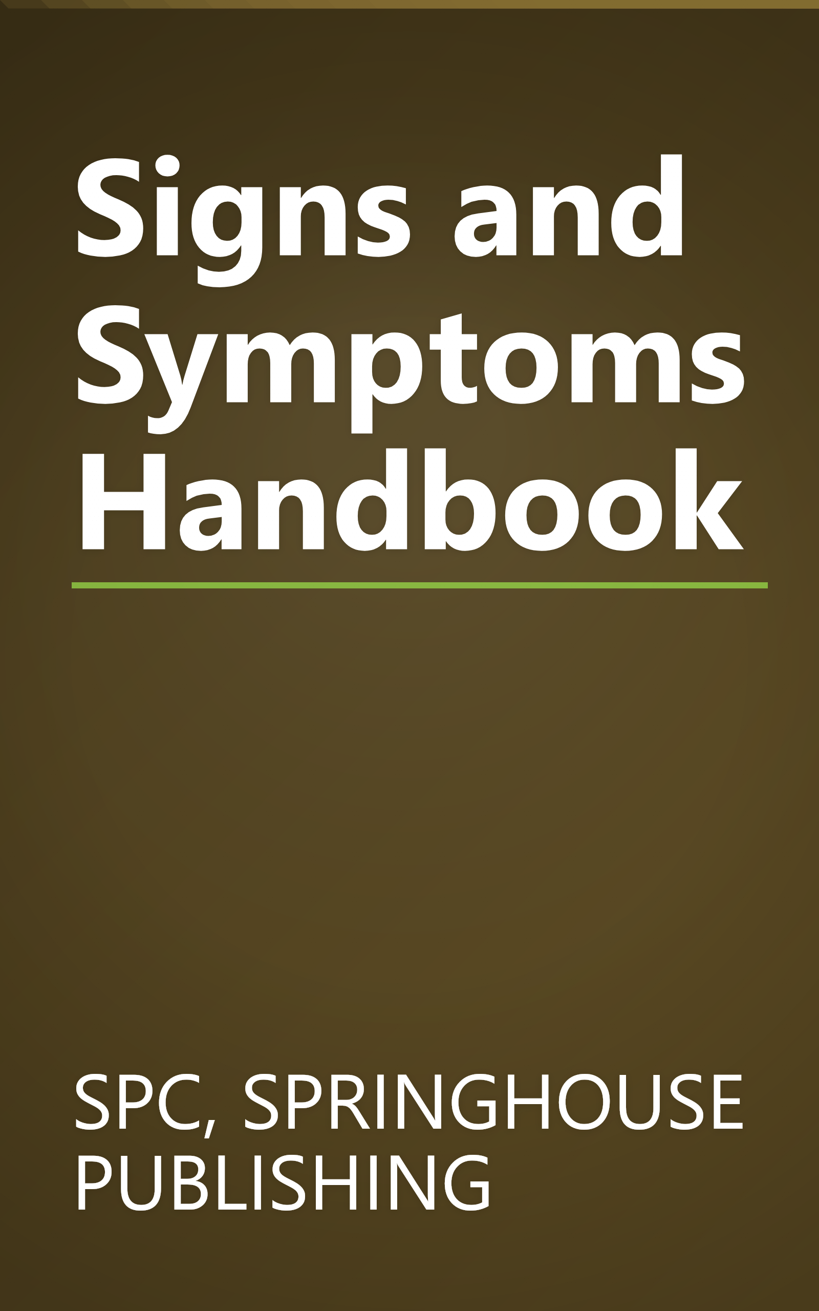 Signs and Symptoms Handbook book cover
