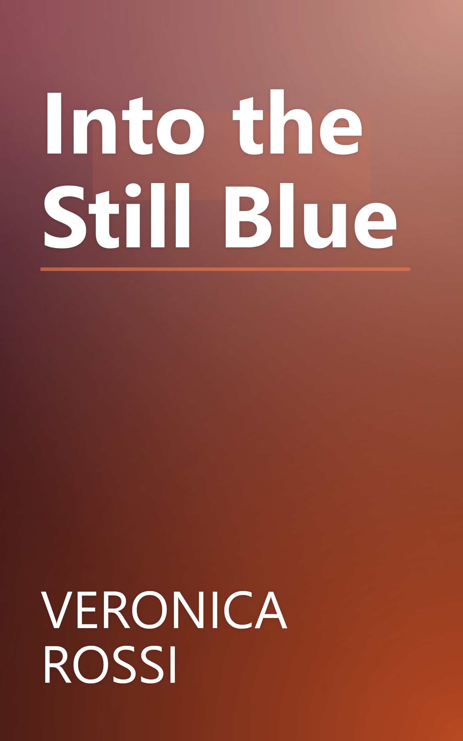 Into the Still Blue book cover