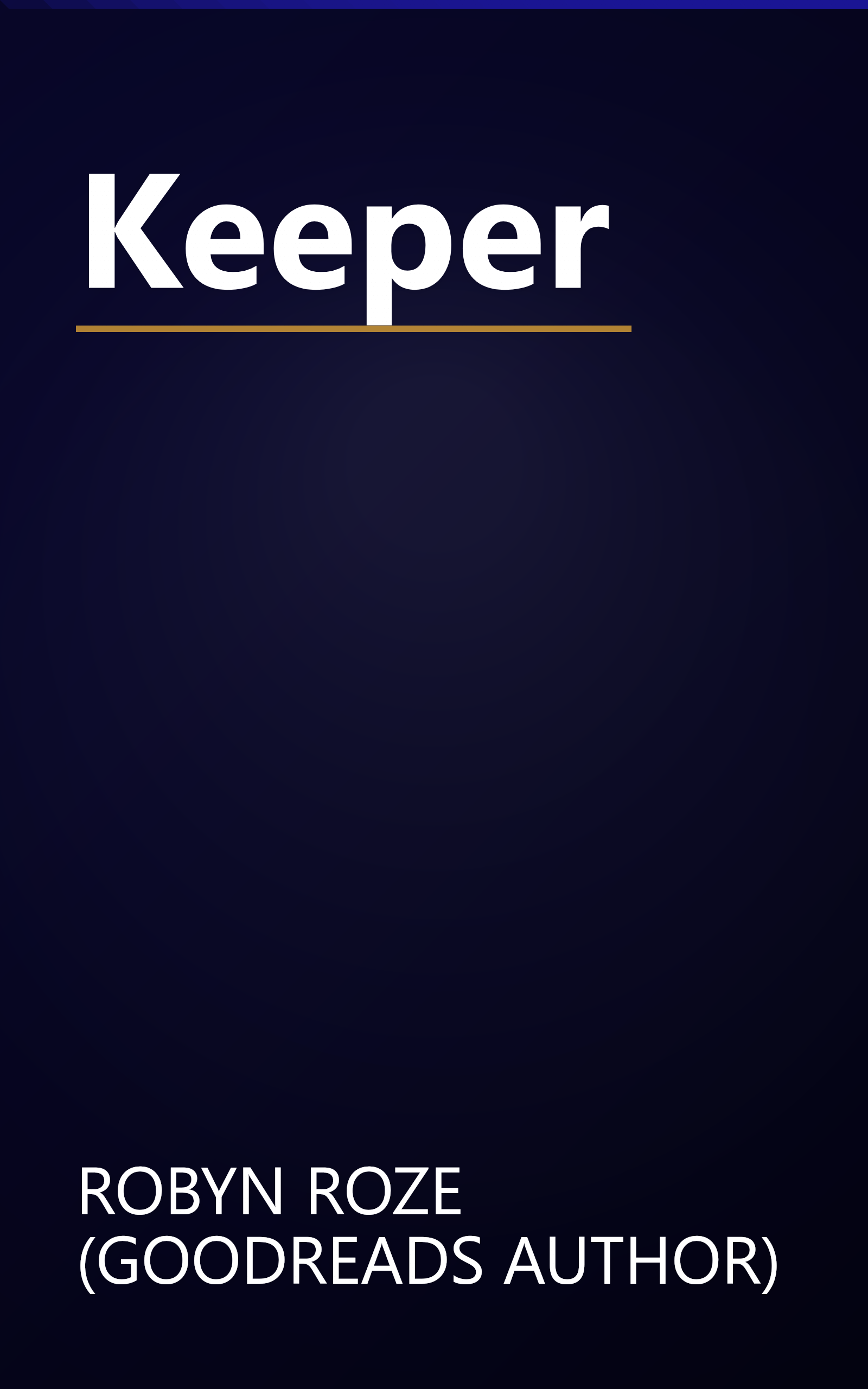 Keeper book cover