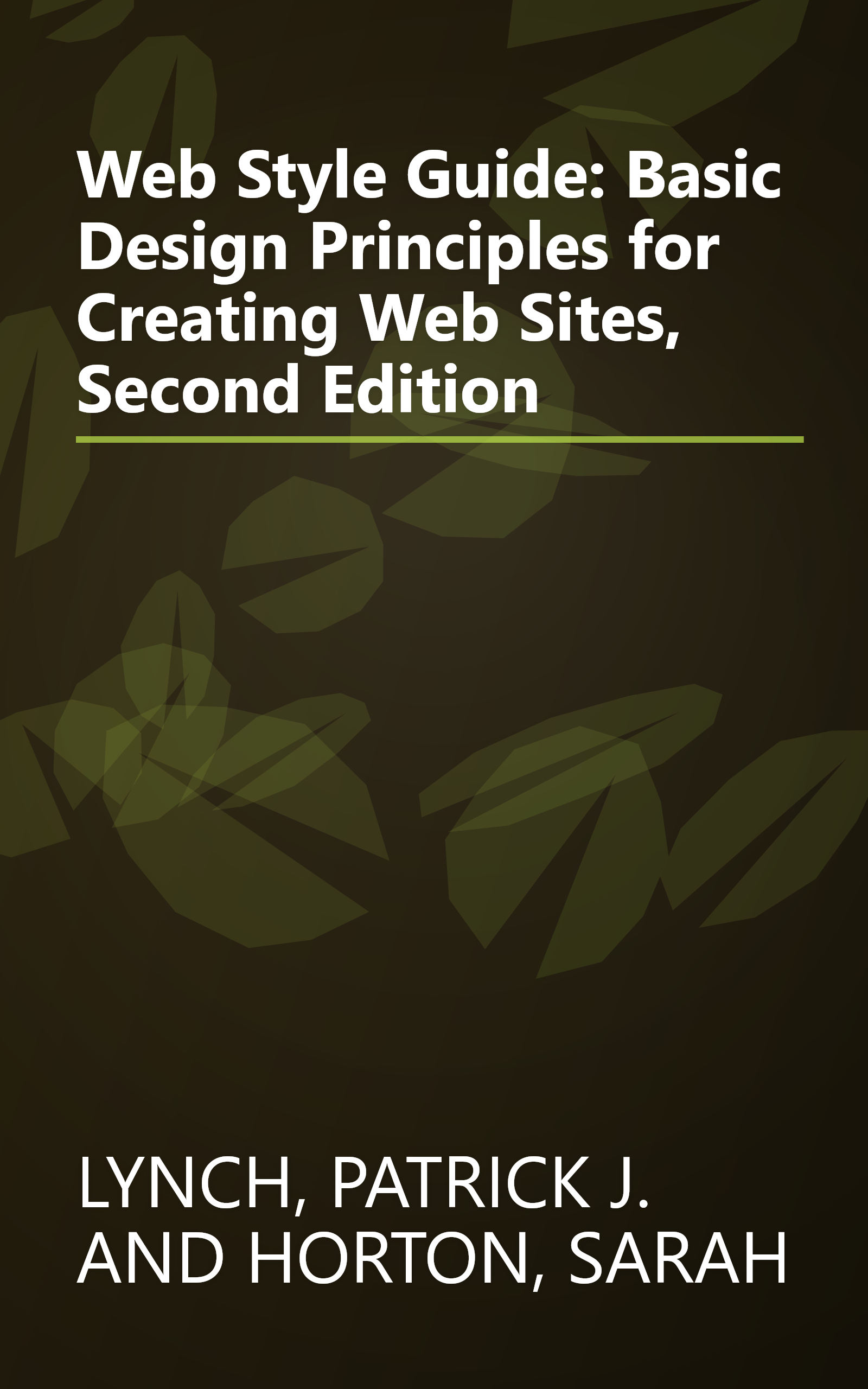 Web Style Guide: Basic Design Principles for Creating Web Sites, Second Edition book cover