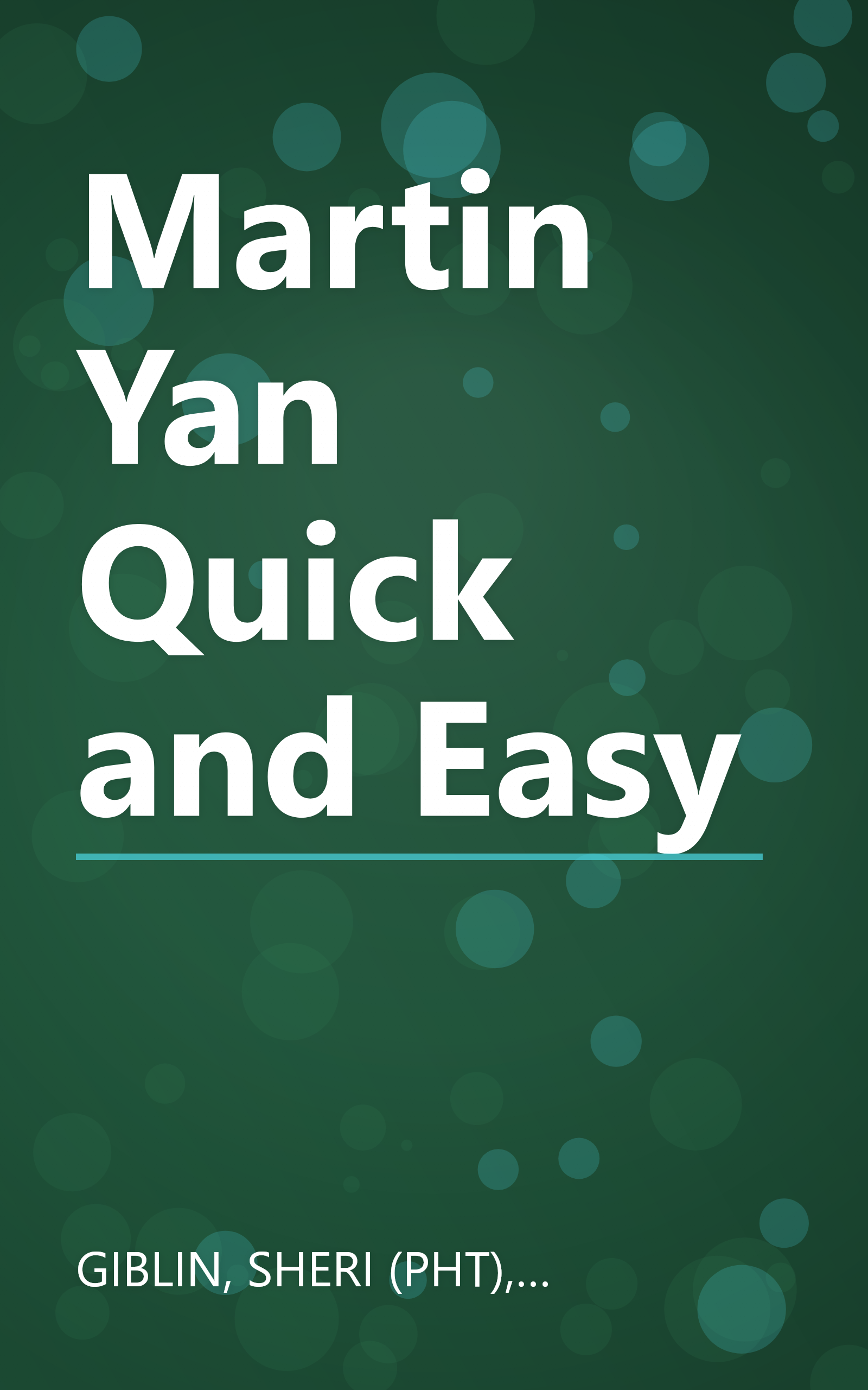 Martin Yan Quick and Easy book cover
