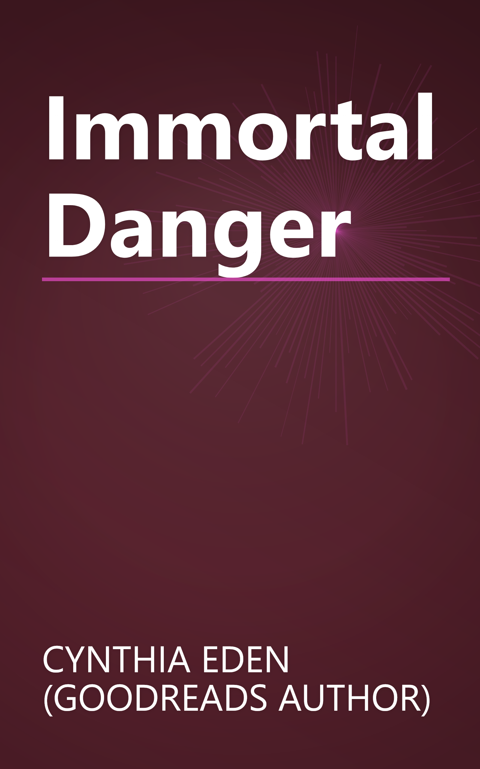 Immortal Danger book cover