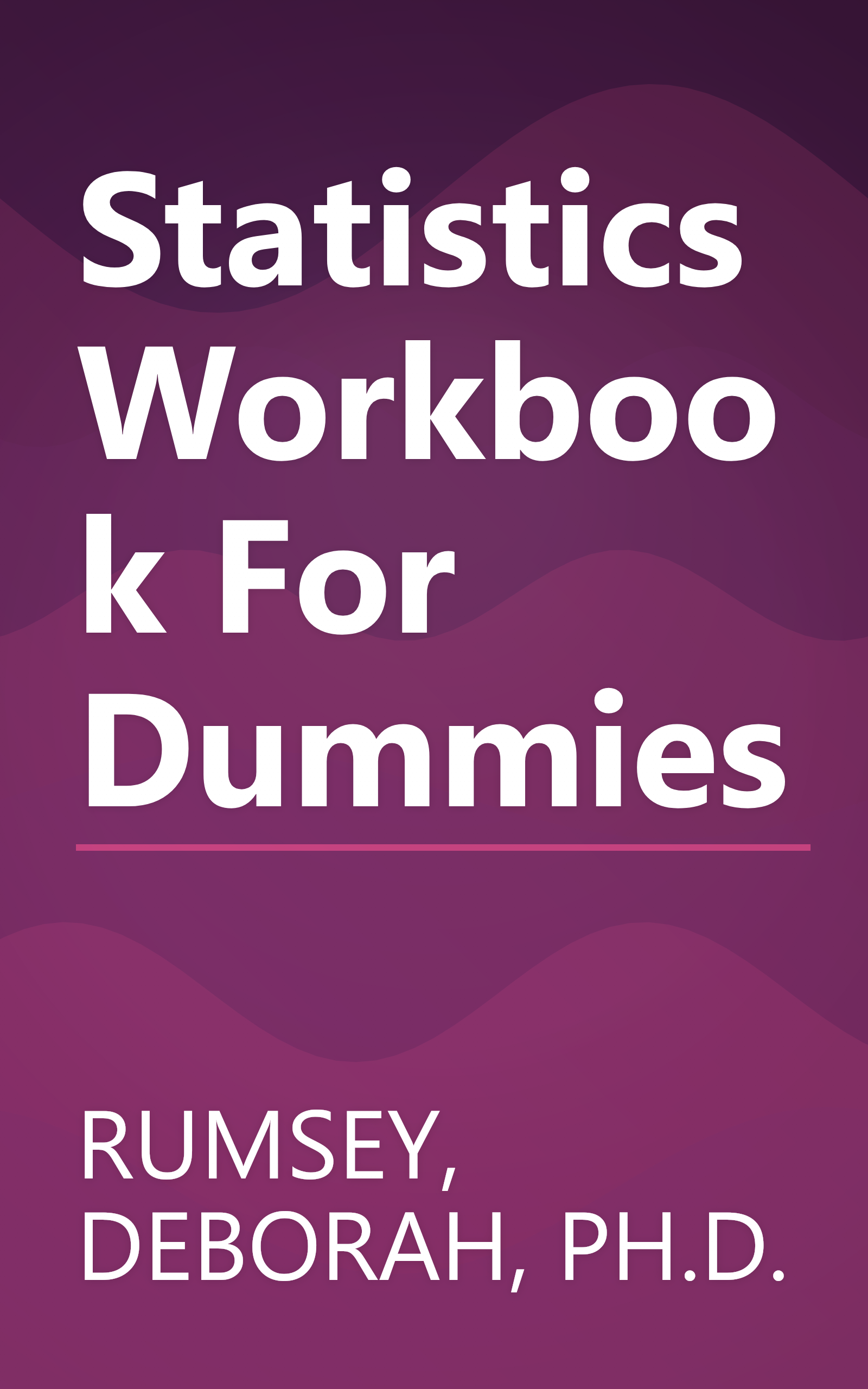 Statistics Workbook For Dummies book cover