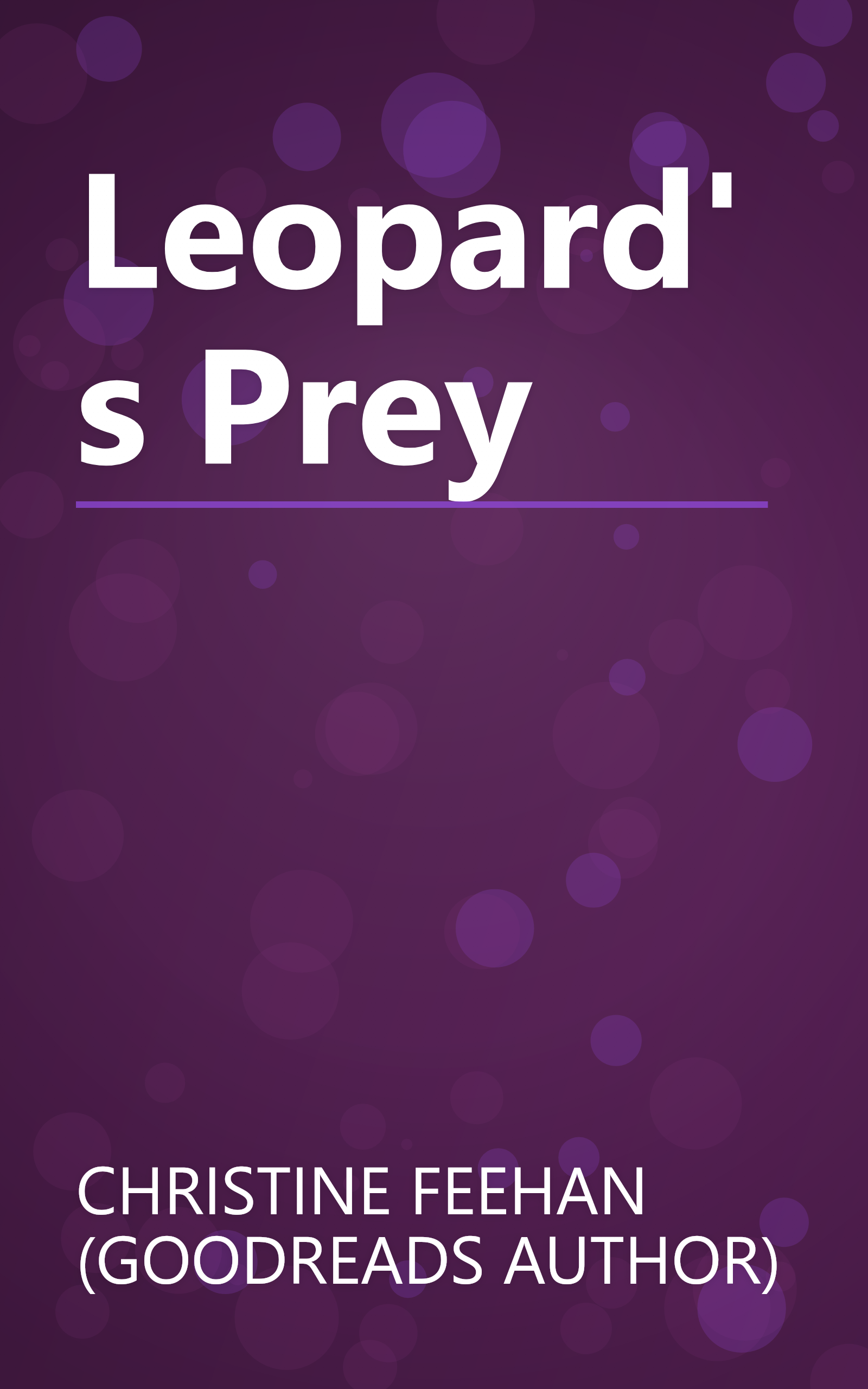 Leopard's Prey book cover