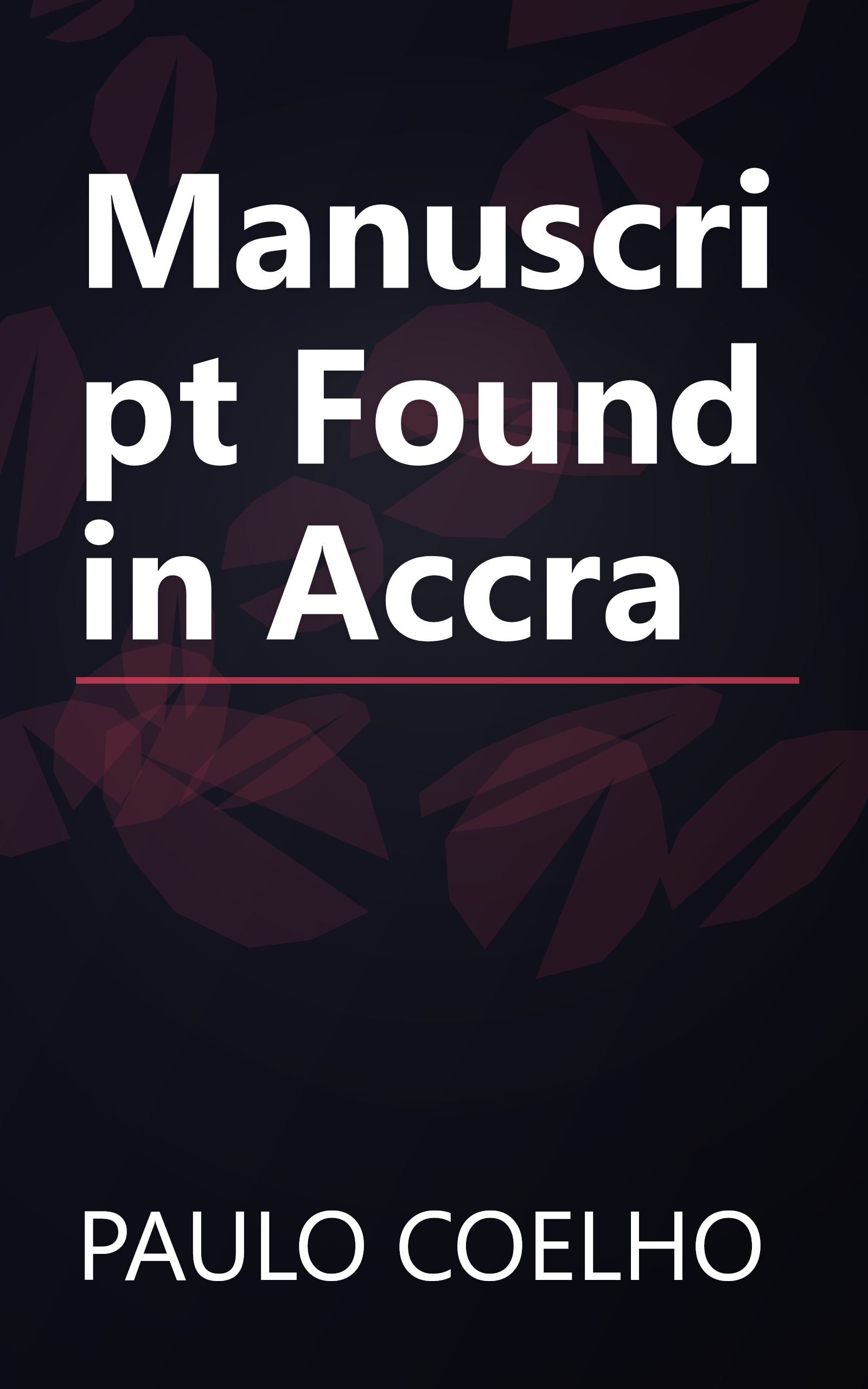 Manuscript Found in Accra book cover