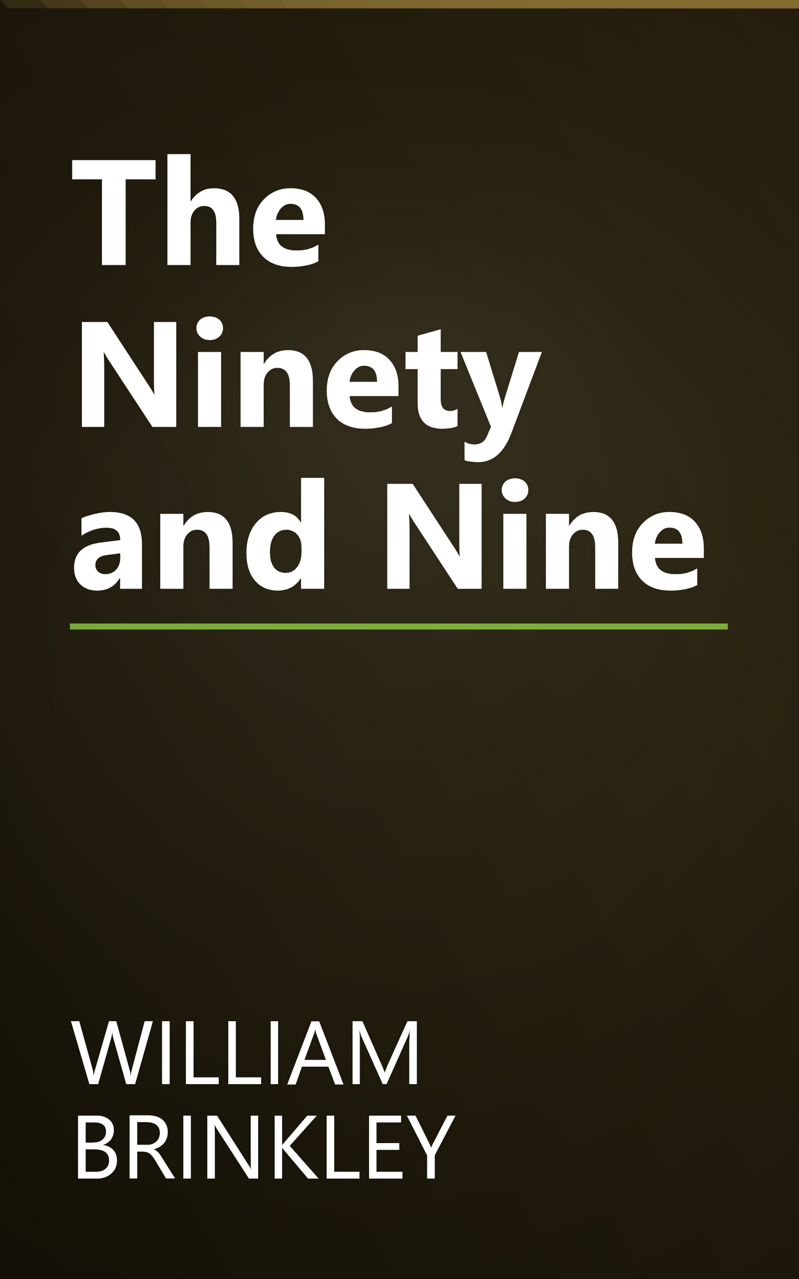 The Ninety and Nine book cover