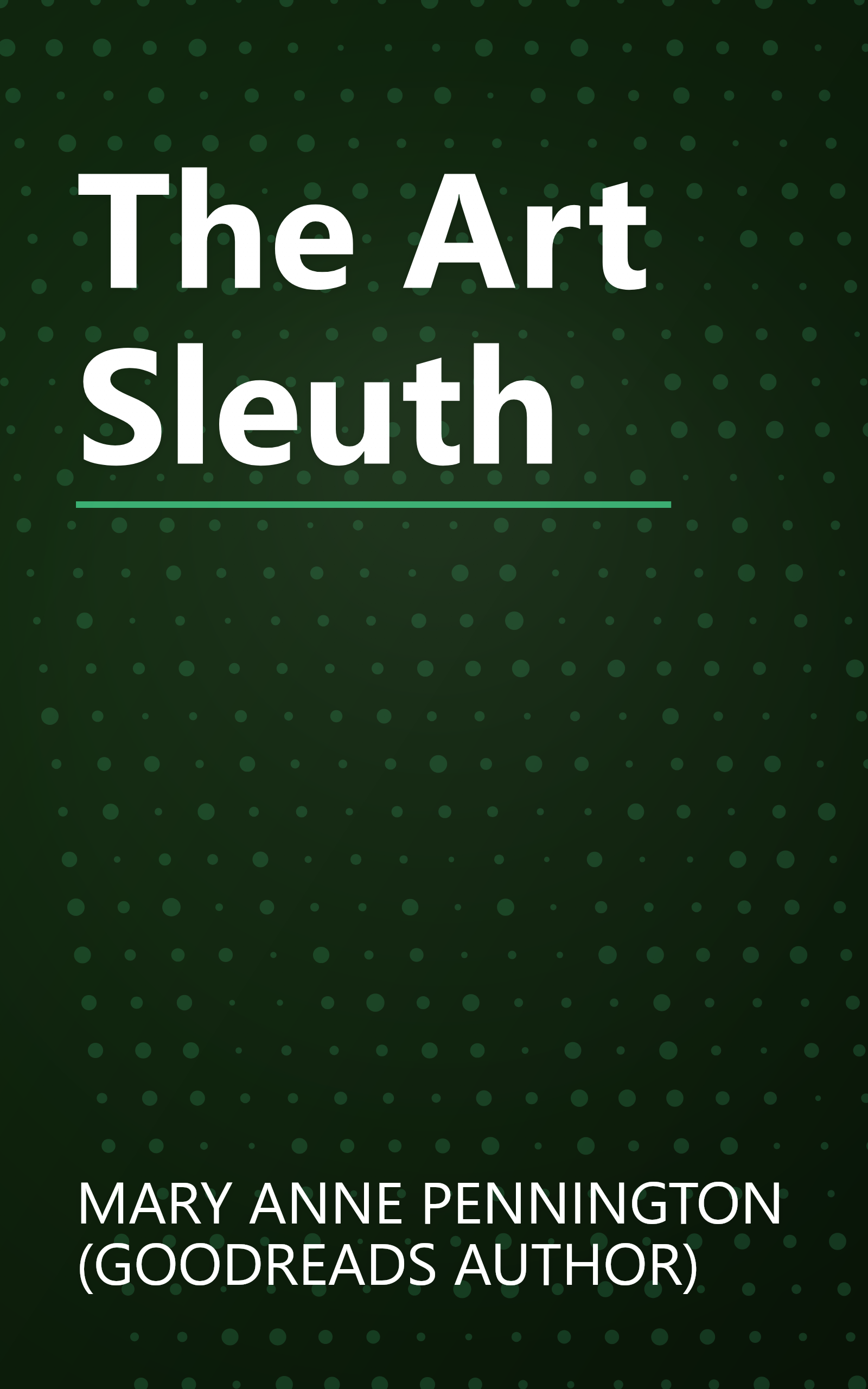 The Art Sleuth book cover