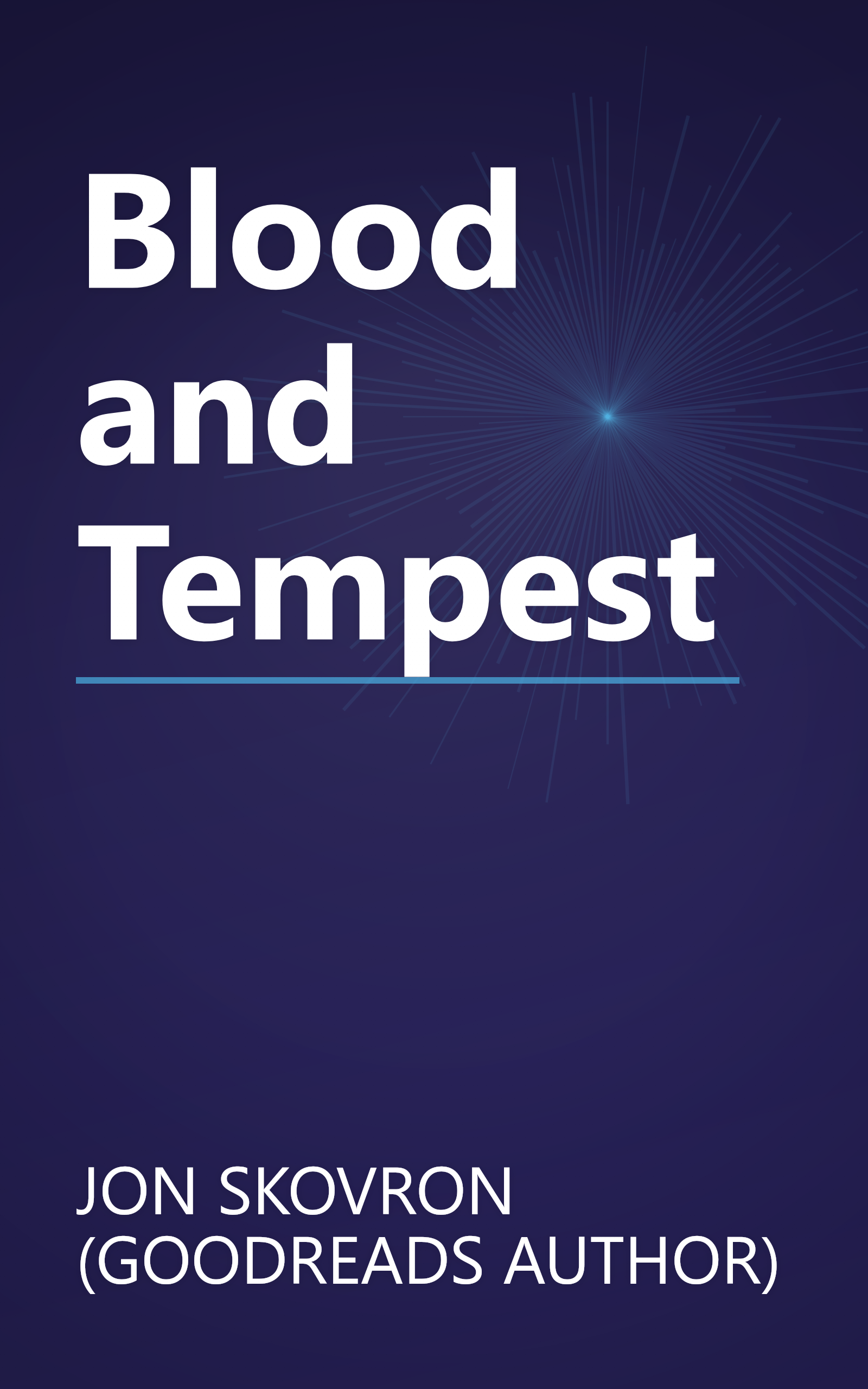 Blood and Tempest book cover