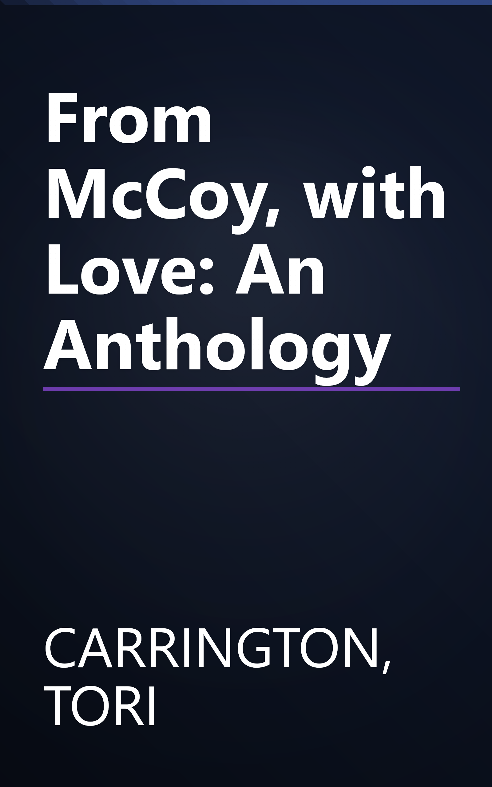 From McCoy, with Love: An Anthology book cover