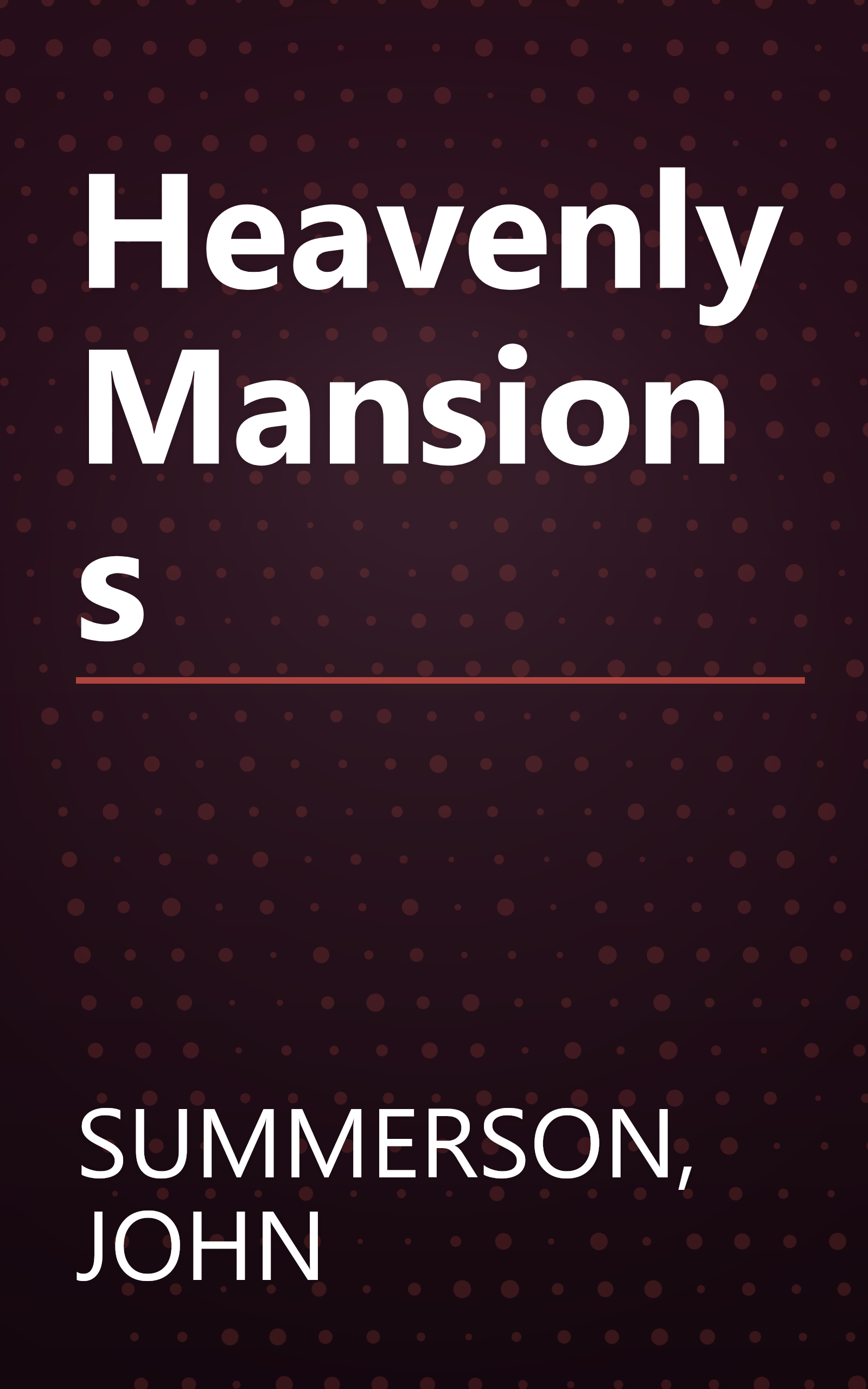 Heavenly Mansions book cover