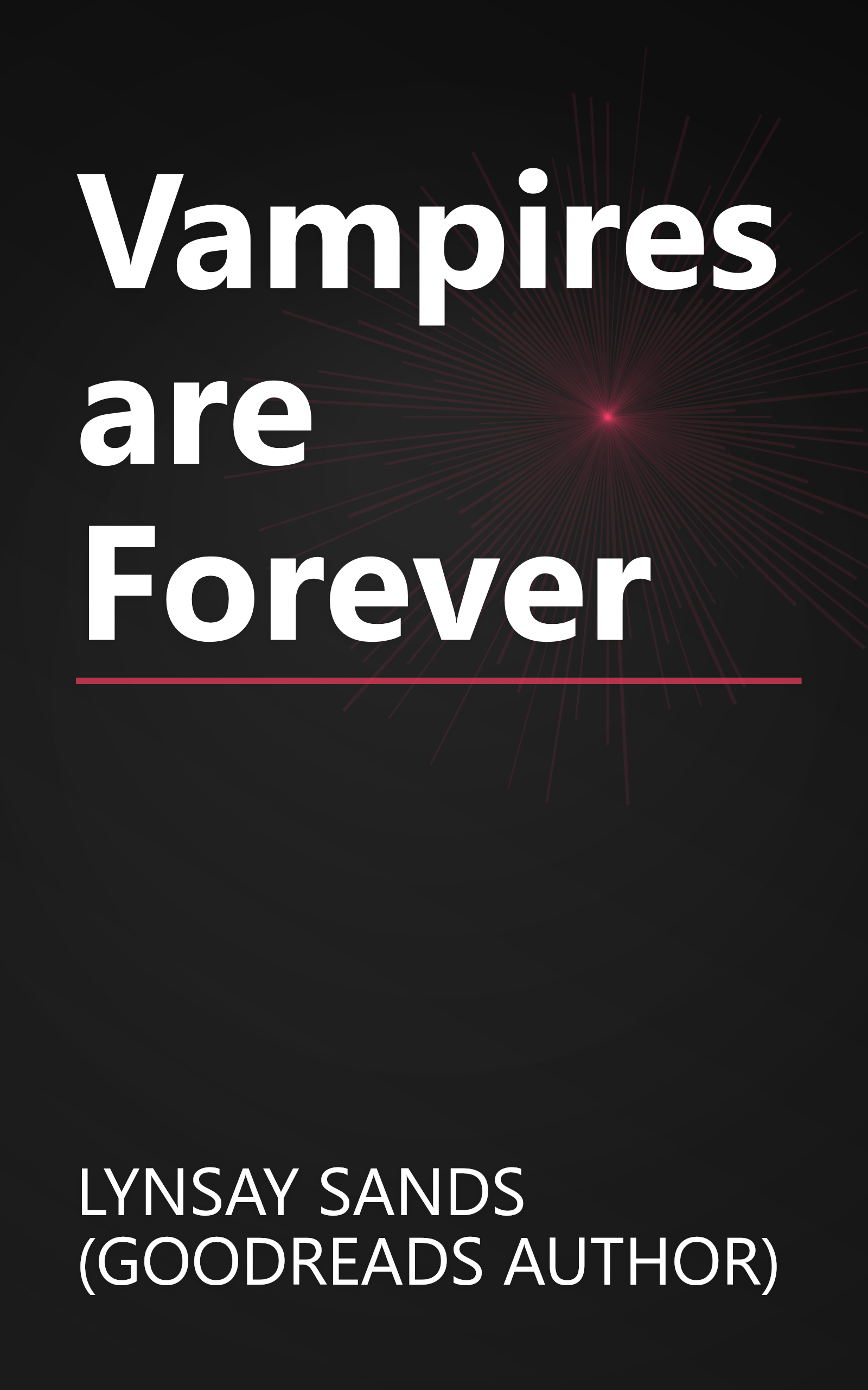 Vampires are Forever book cover