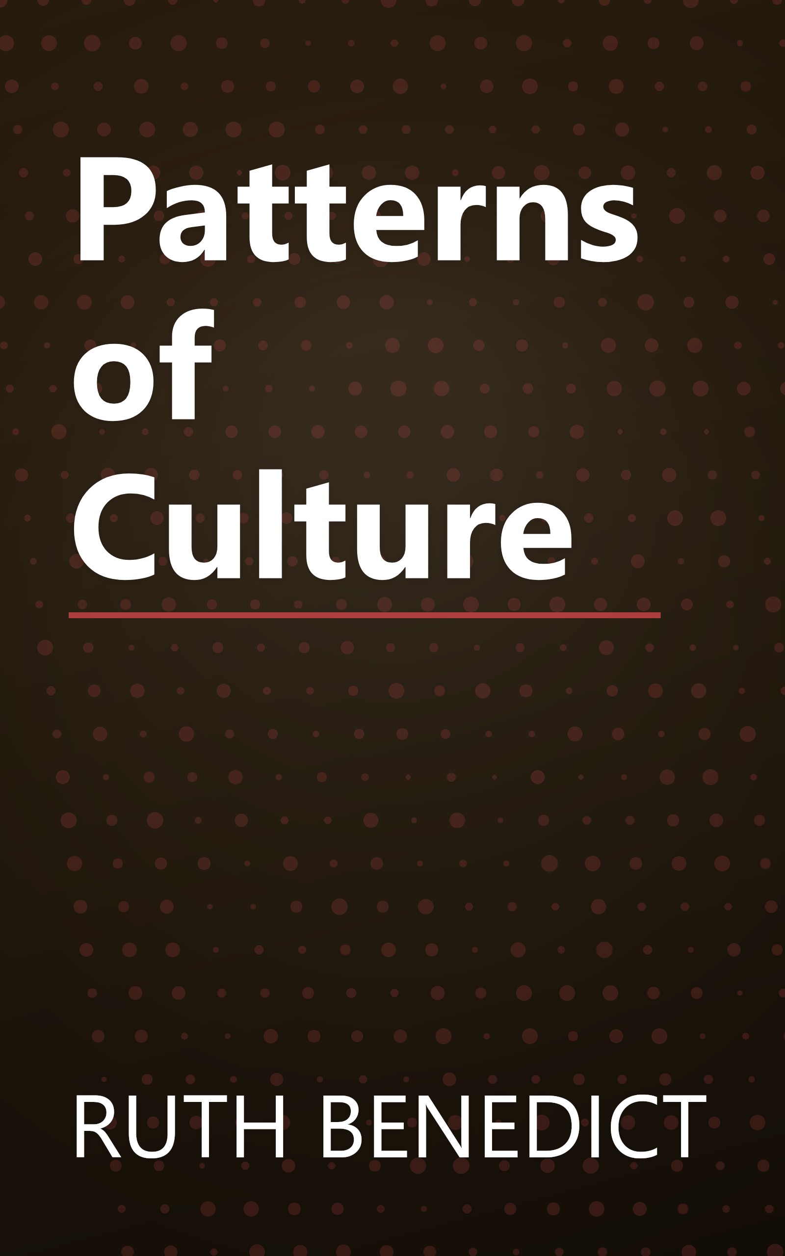 Patterns of Culture book cover