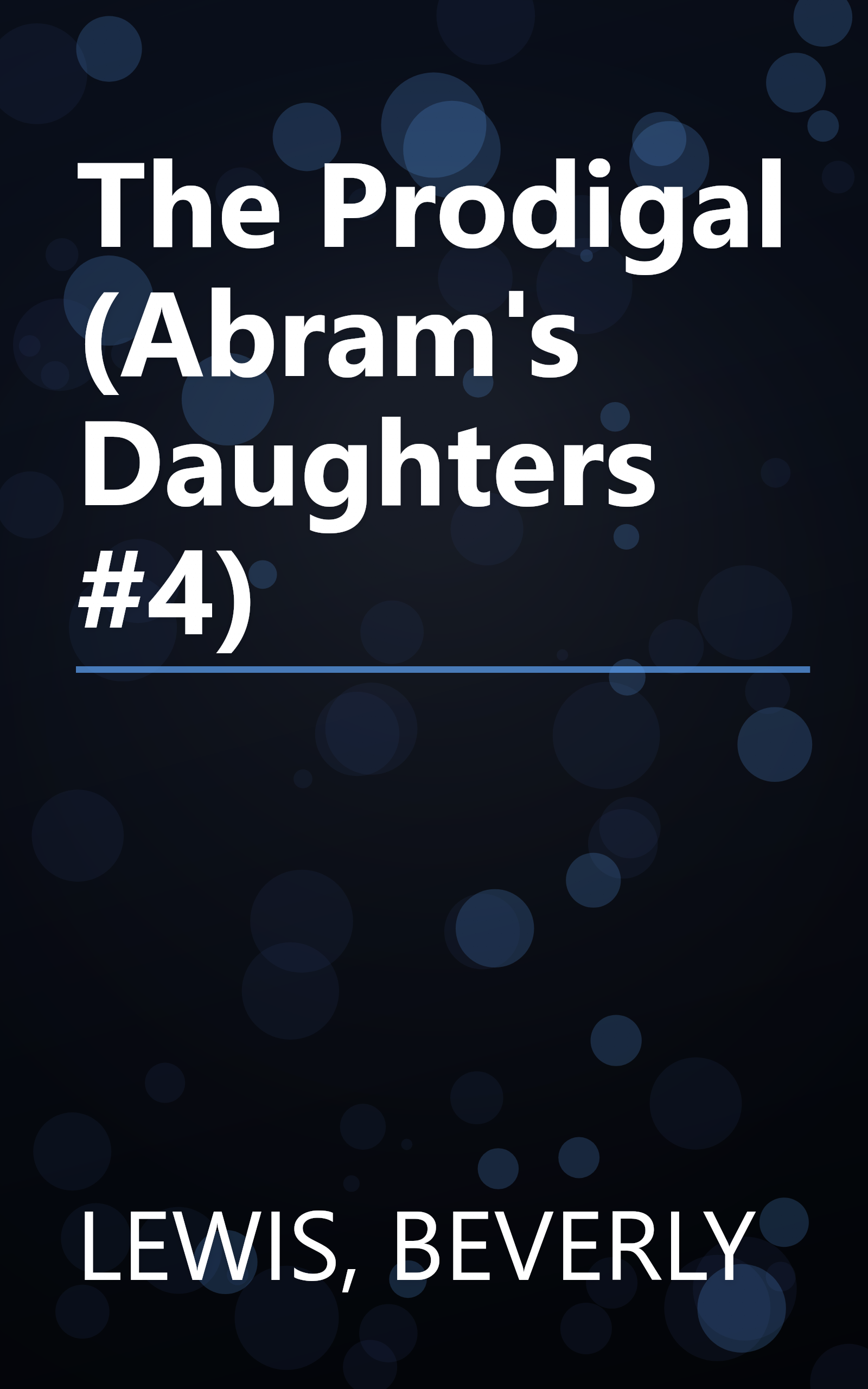 The Prodigal (Abram's Daughters #4) book cover