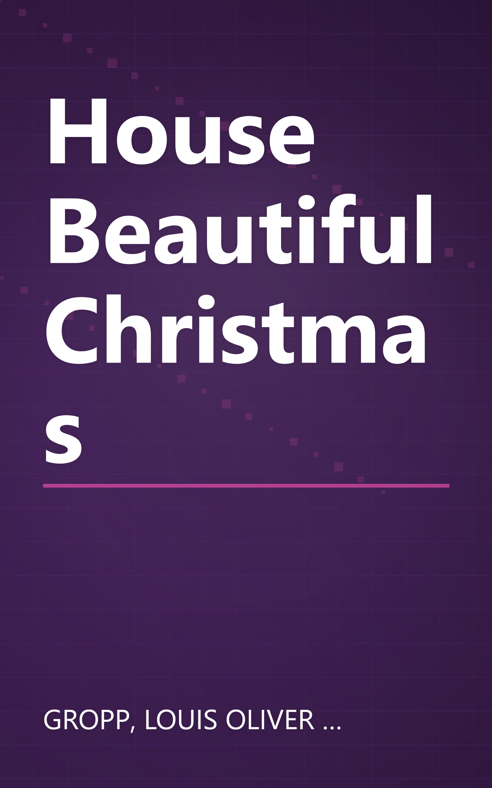 House Beautiful Christmas book cover