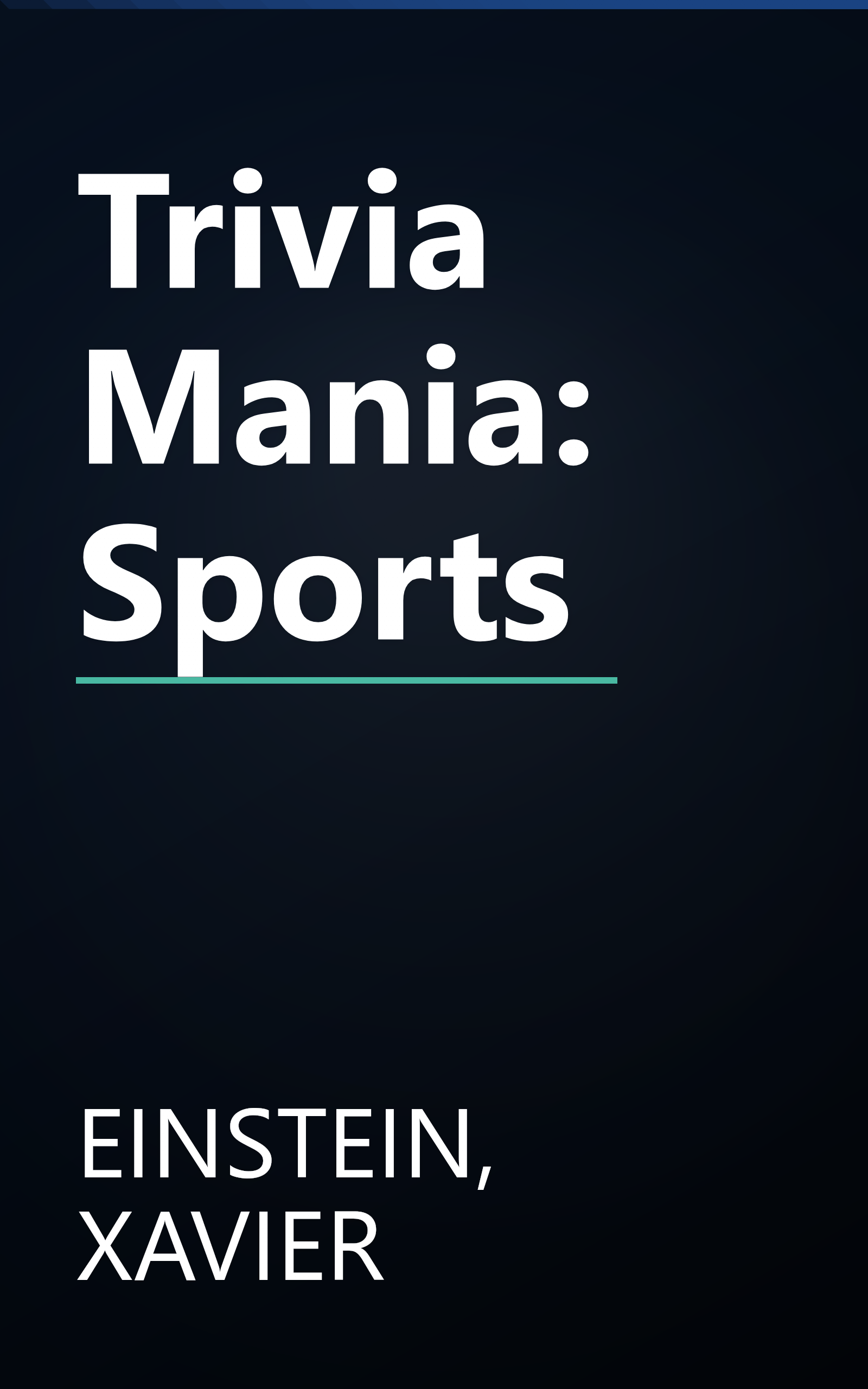 Trivia Mania: Sports book cover