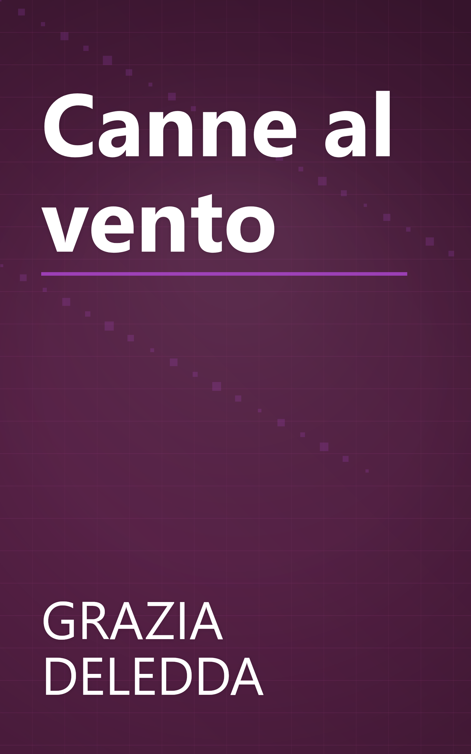 Canne al vento book cover