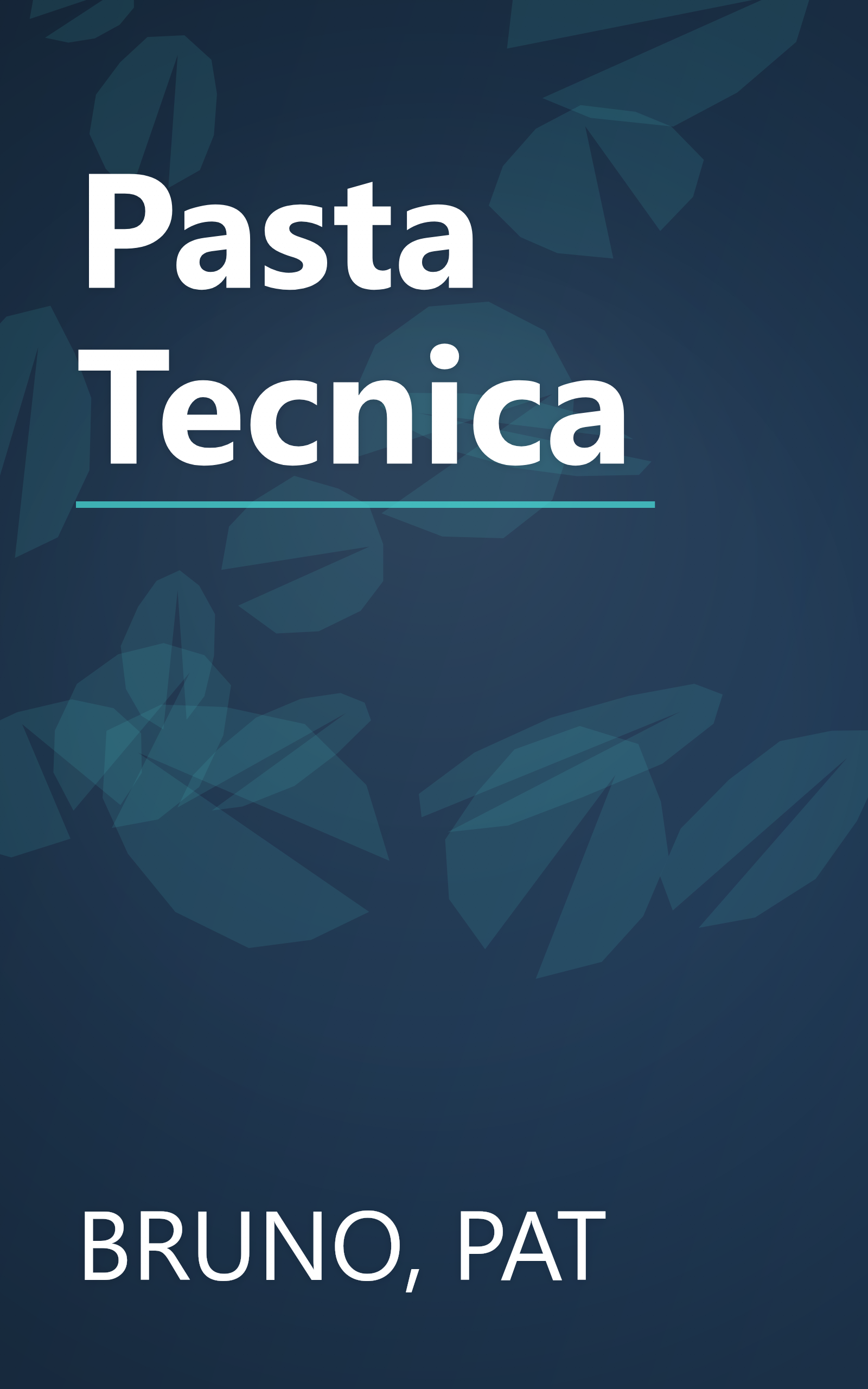 Pasta Tecnica book cover