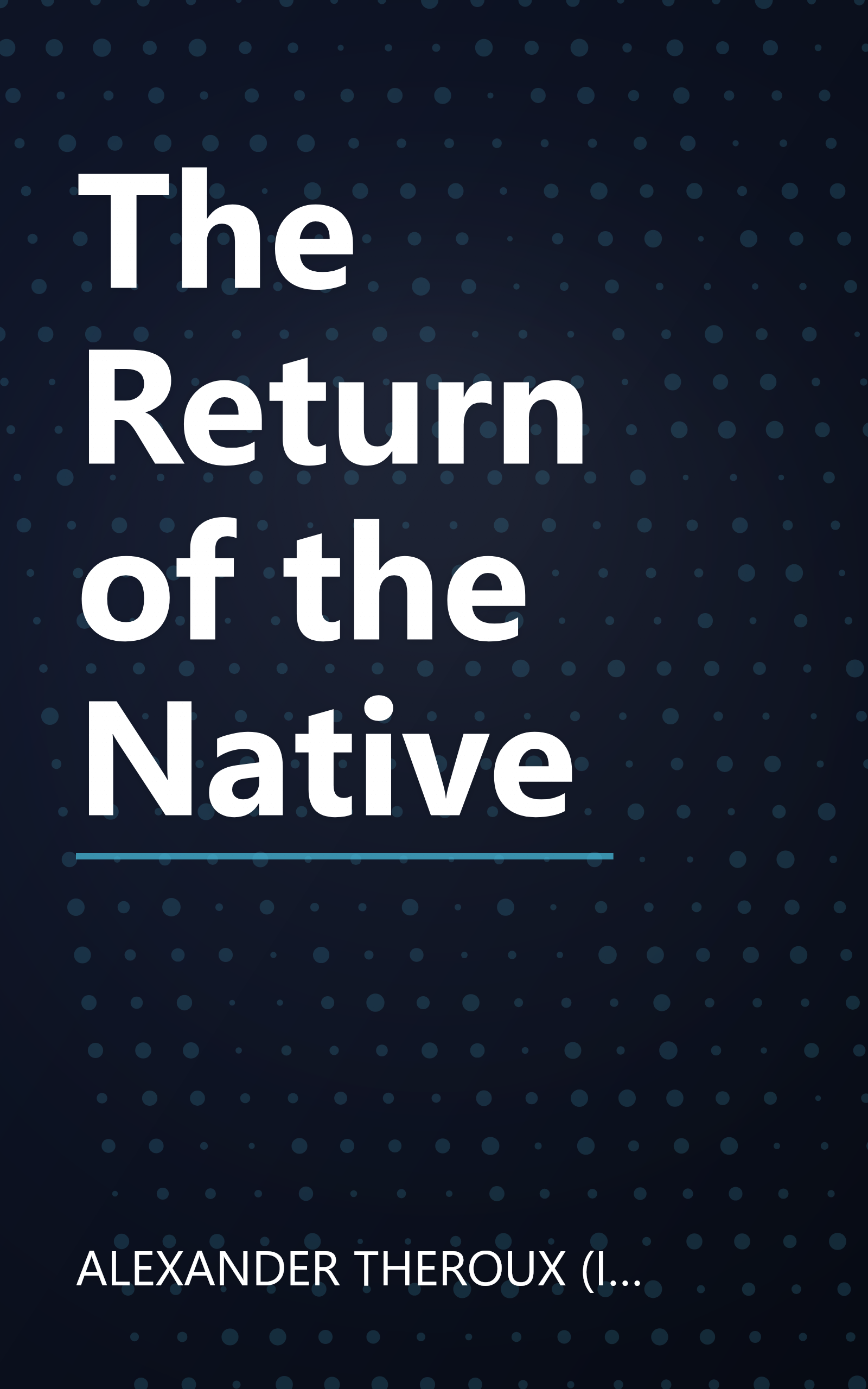 The Return of the Native book cover