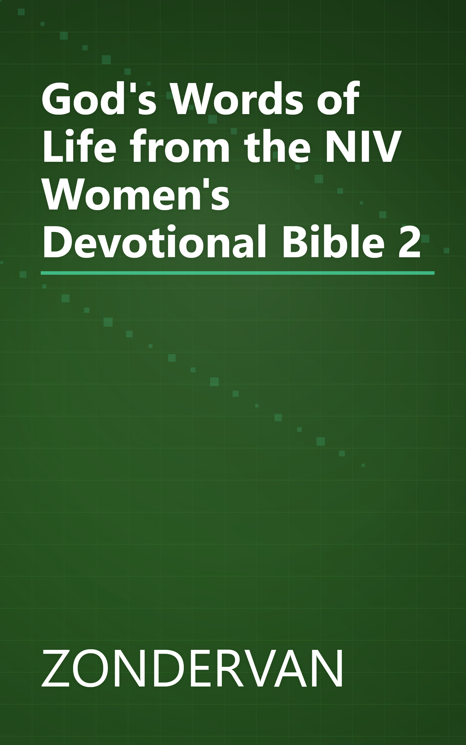 God's Words of Life from the NIV Women's Devotional Bible 2 book cover