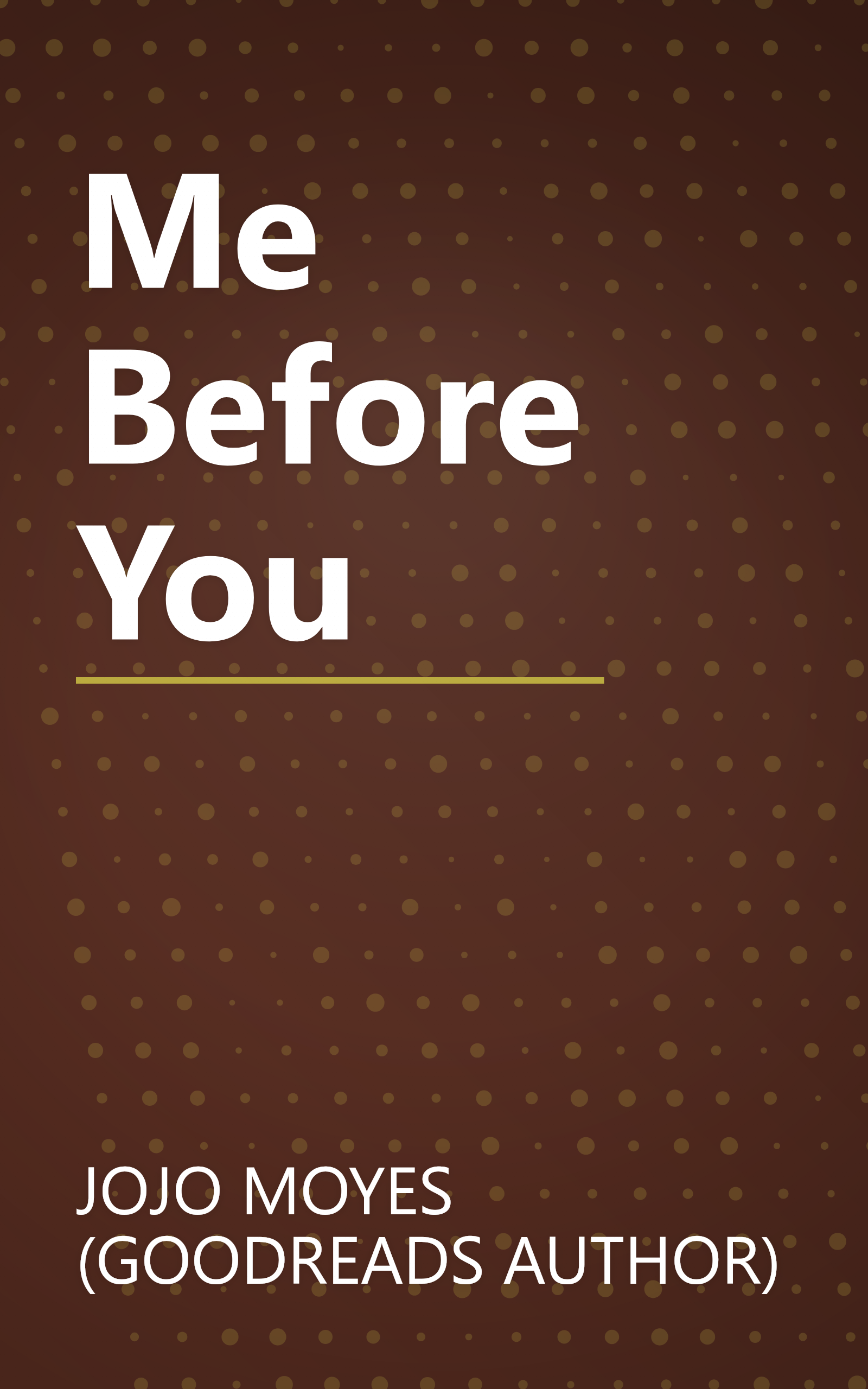 Me Before You book cover
