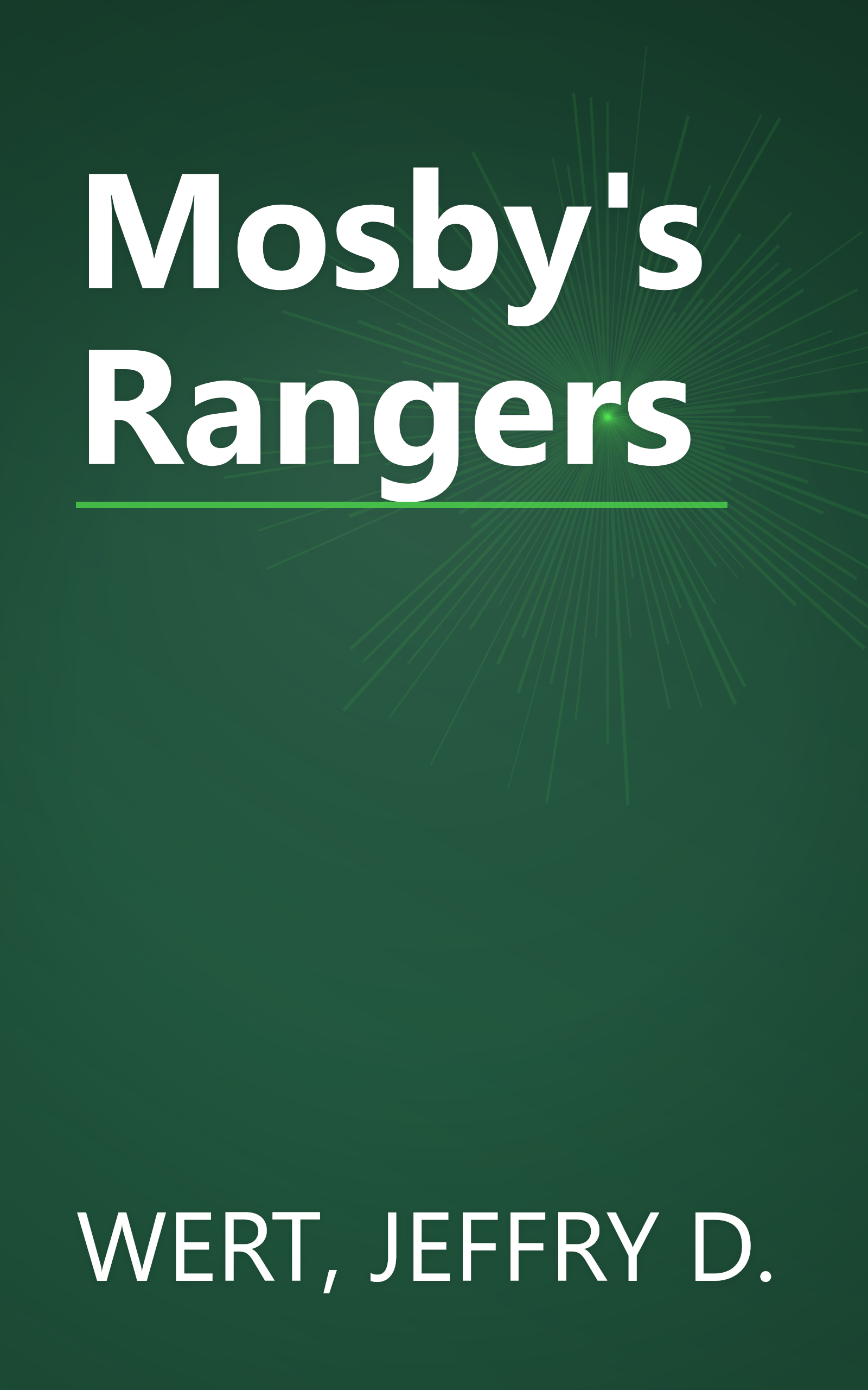 Mosby's Rangers book cover