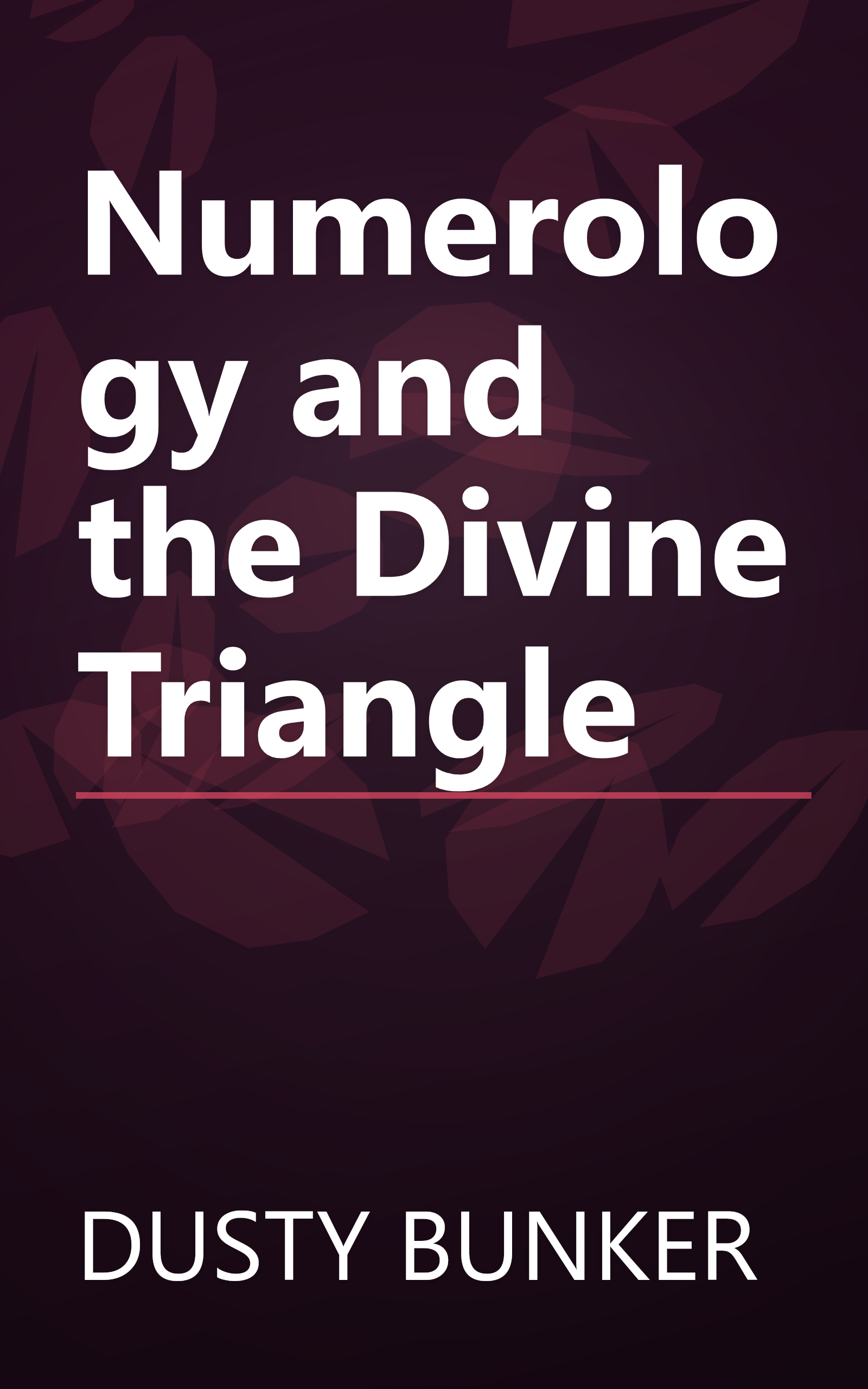 Numerology and the Divine Triangle book cover