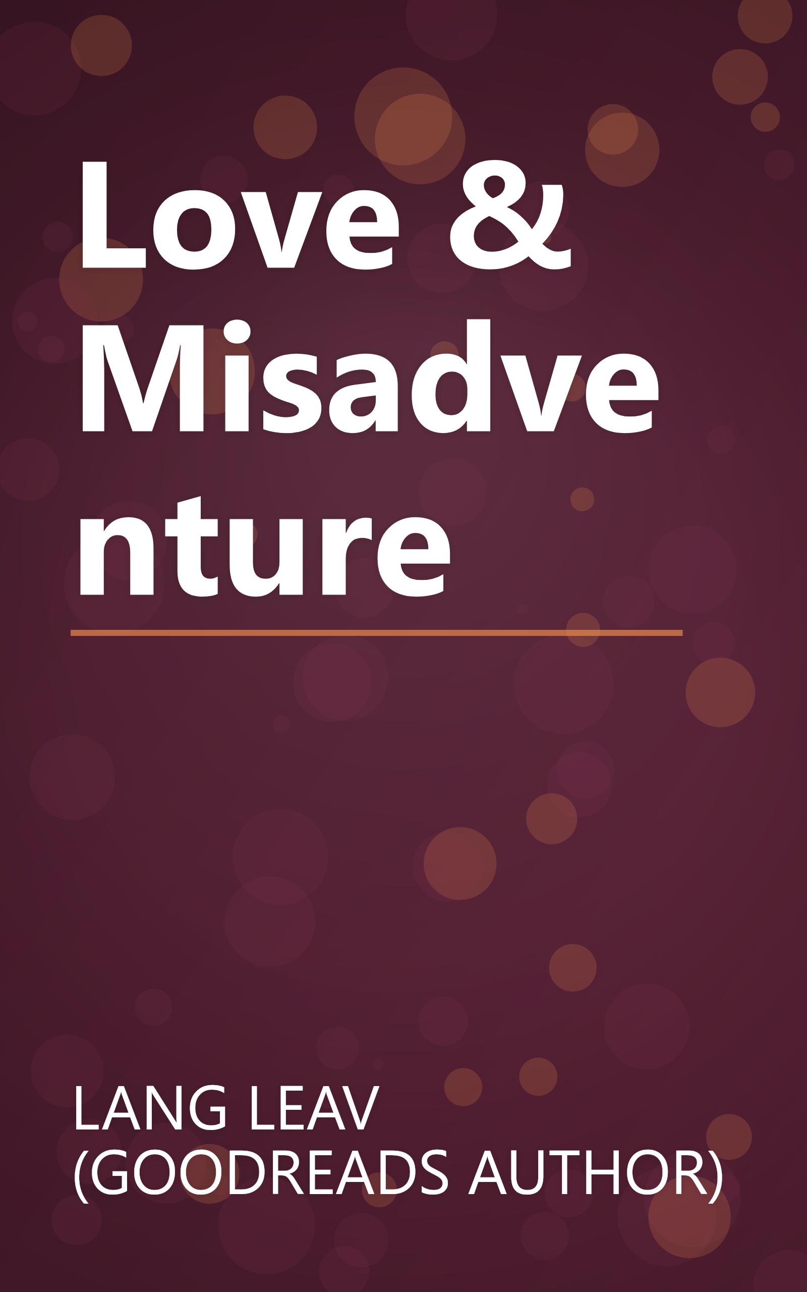Love & Misadventure book cover