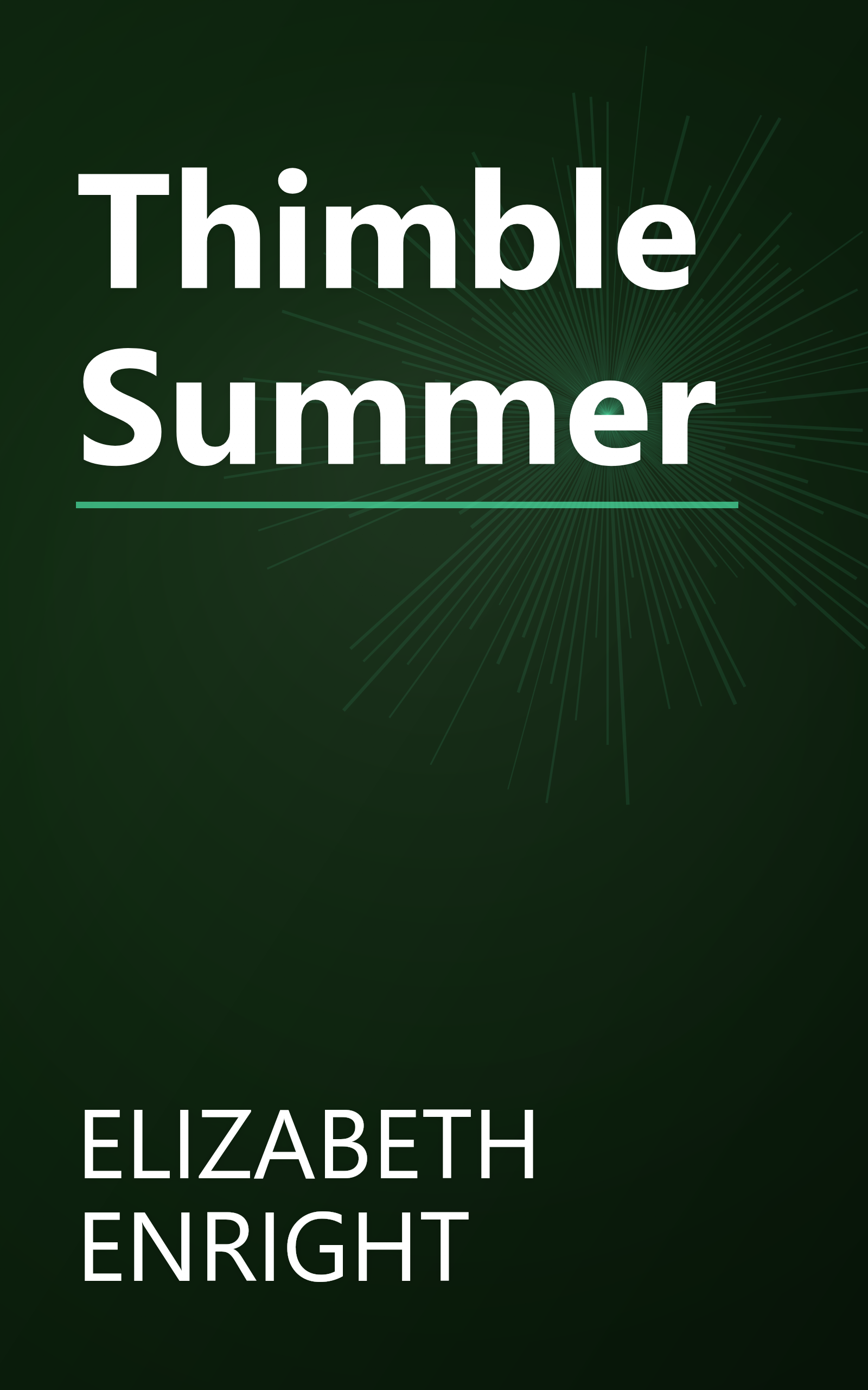 Thimble Summer book cover
