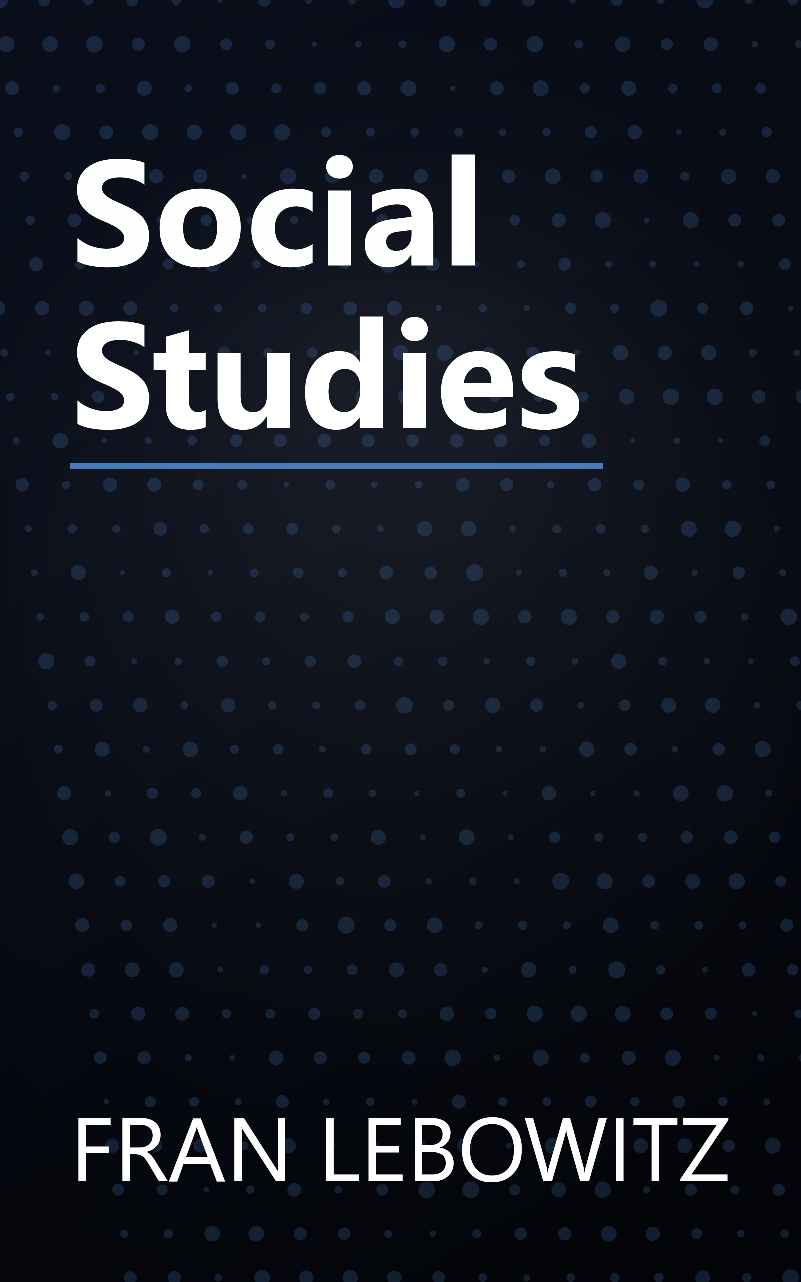 Social Studies book cover