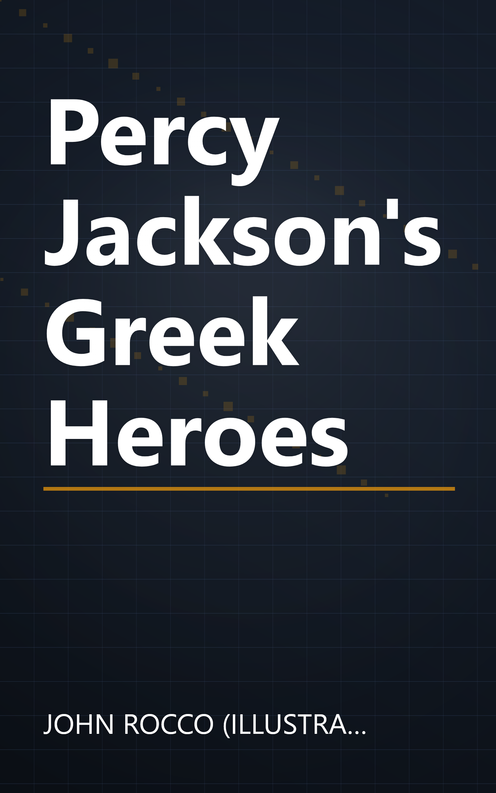 Percy Jackson's Greek Heroes book cover