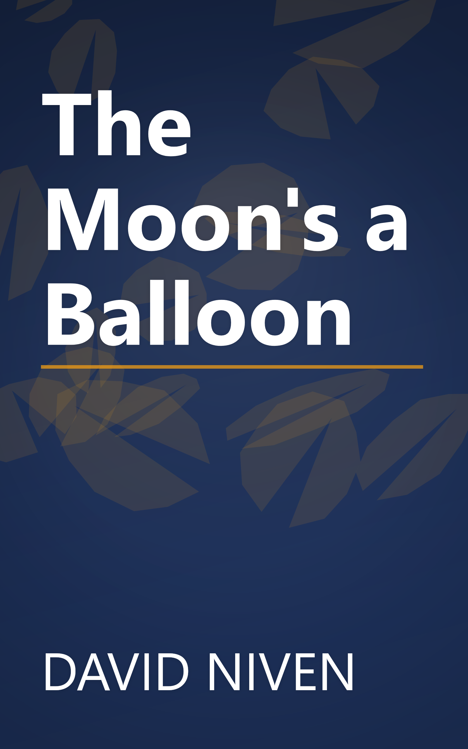 The Moon's a Balloon book cover